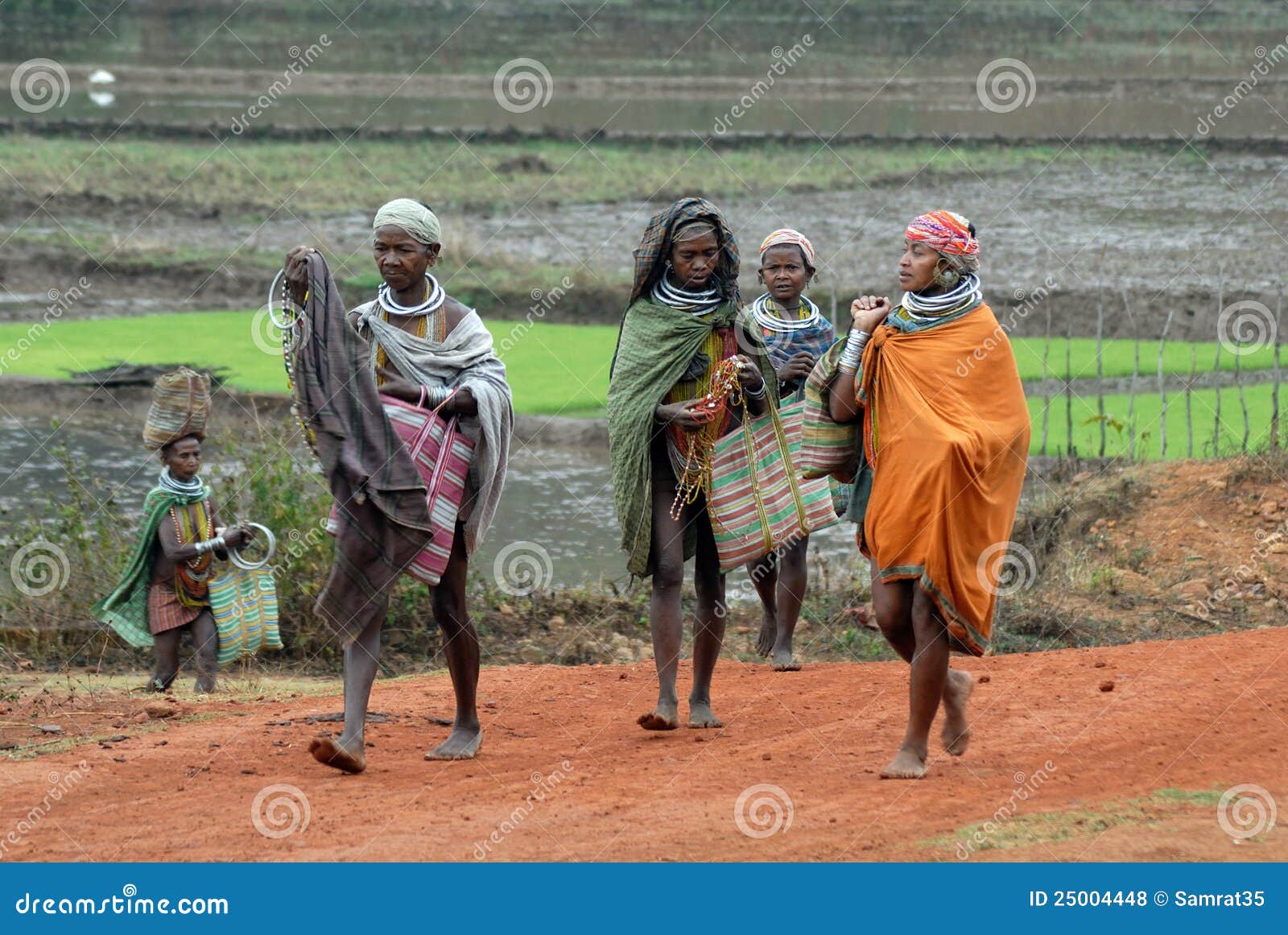 Bonda Tribe editorial stock photo. Image of travel, necklace - 25004448