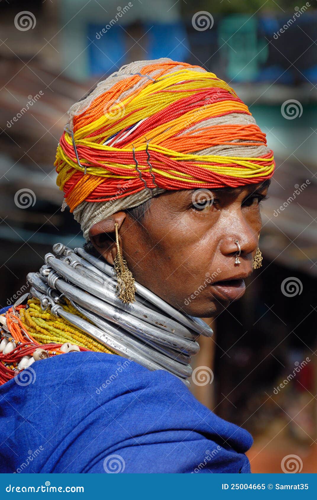 Bonda Woman editorial image. Image of cloth, poverty - 25004665