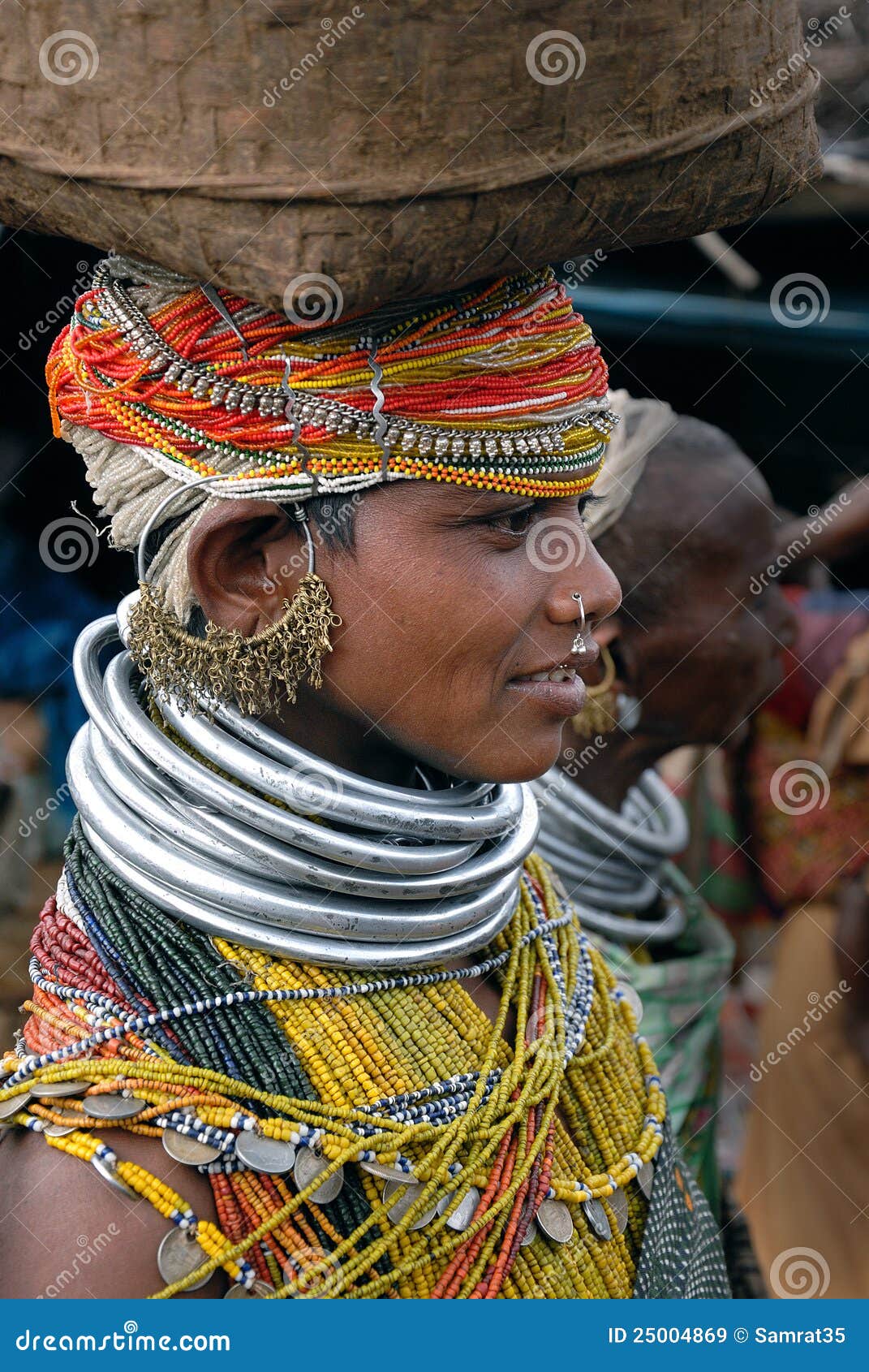 Bonda Woman editorial stock image. Image of country, caste - 25004869
