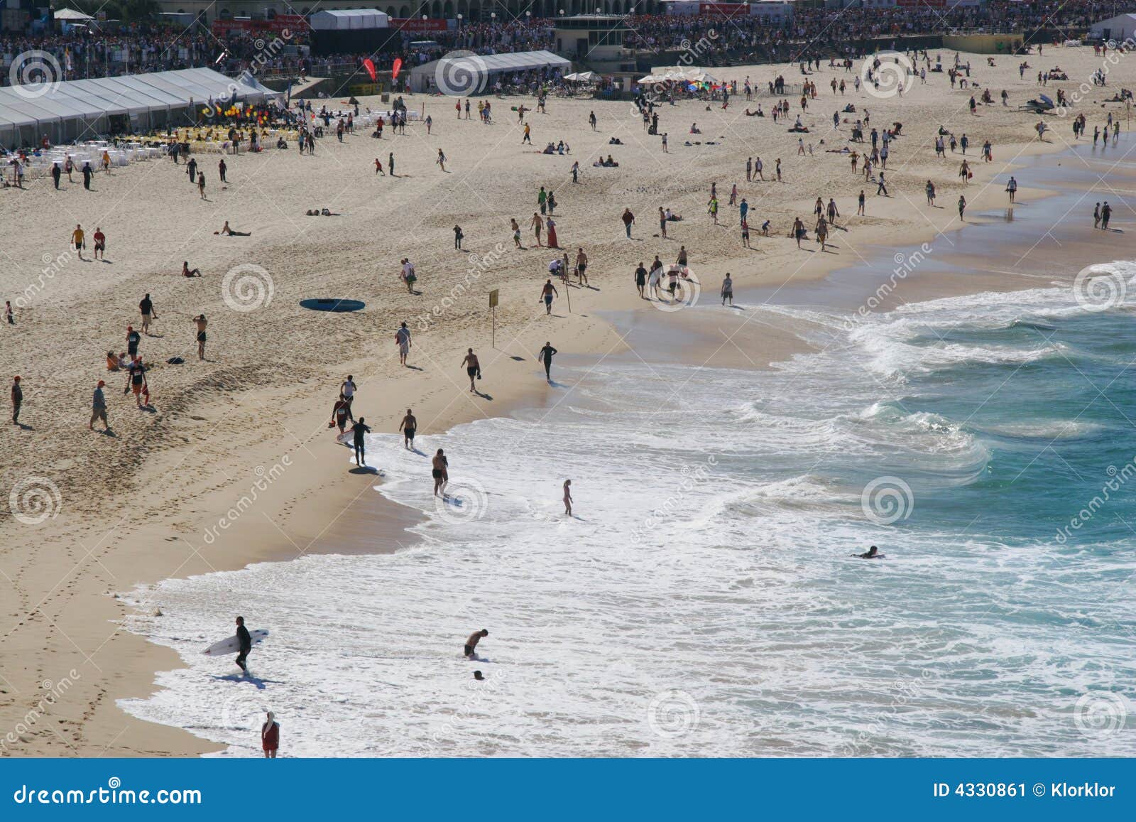 Bondi Beach stock image. Image of surf, travel, waves - 4330861