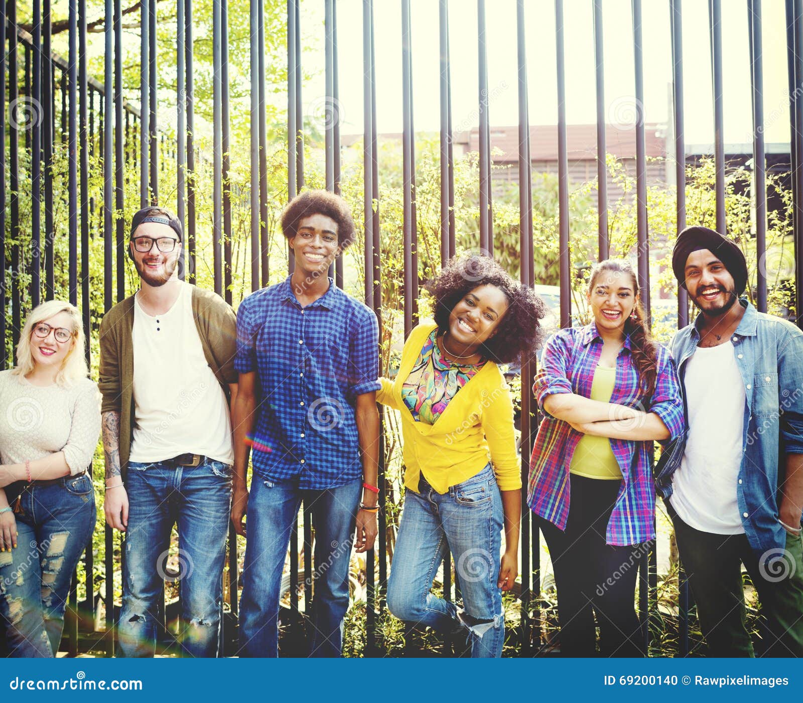 Bonding Community Friends Team Togetherness Unity Concept Stock Photo ...