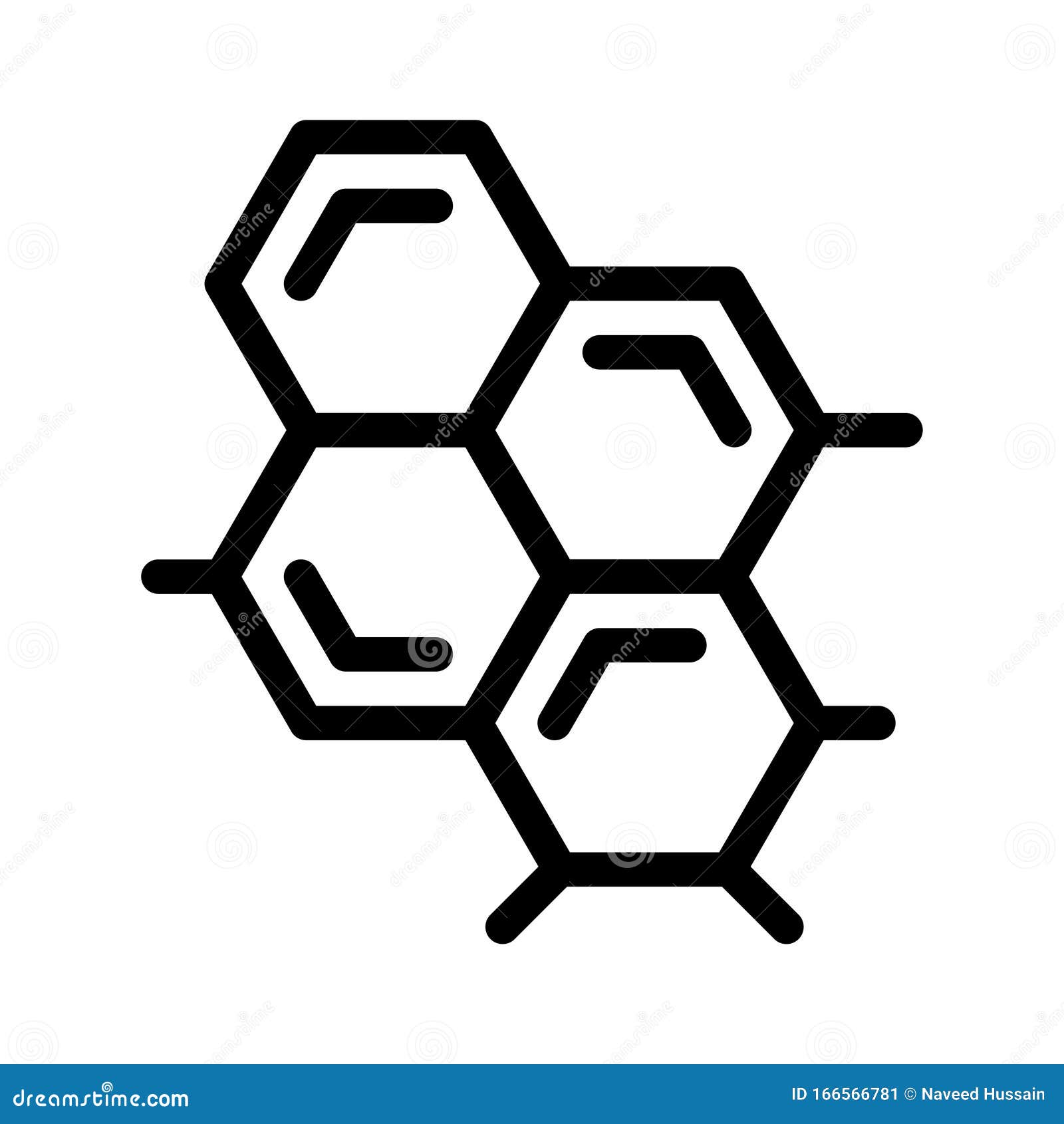 Bonding Vector Thin Line Icon Stock Illustration - Illustration of ...