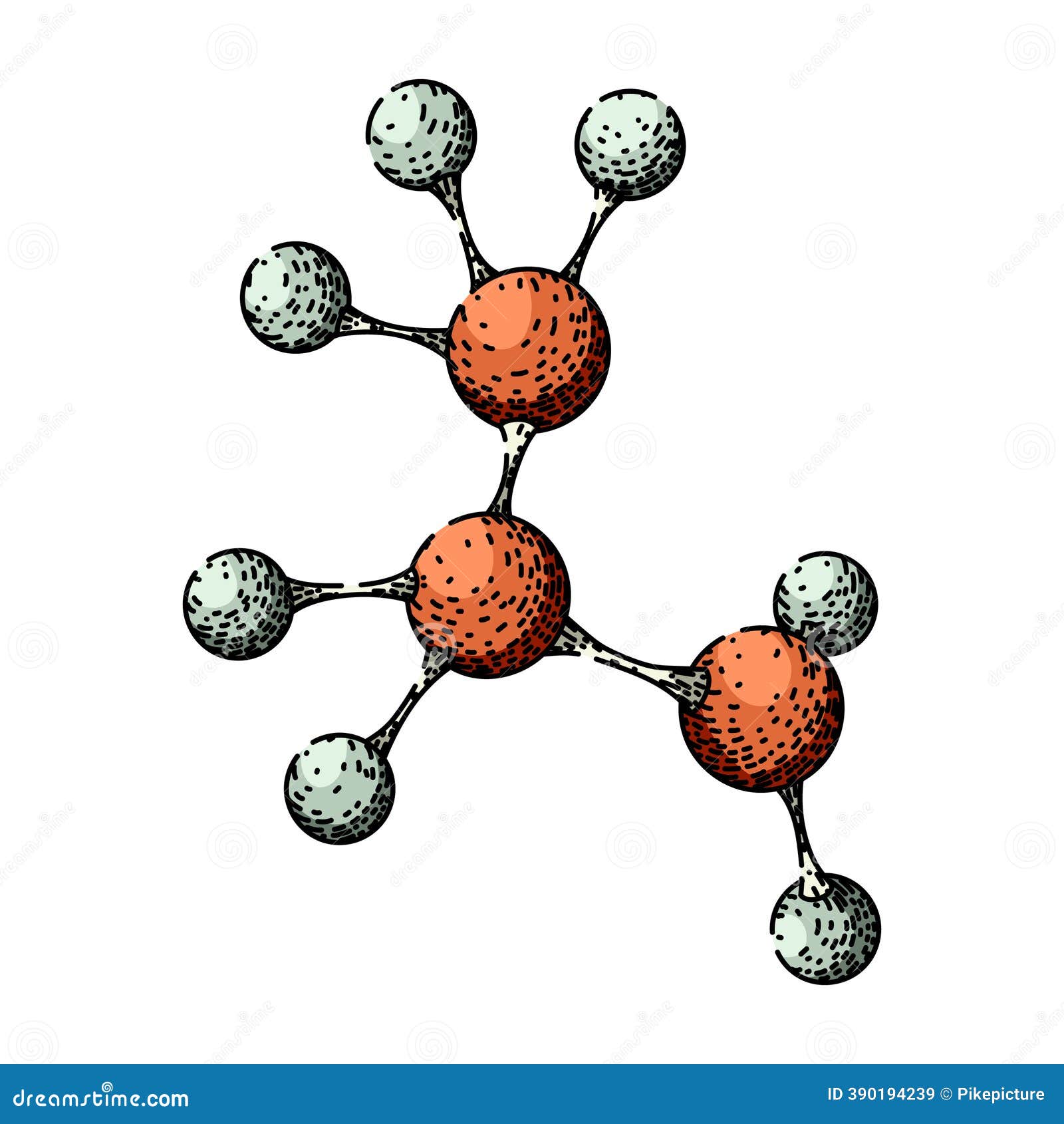 Isotope Vector Illustration. Labeled Scheme With Hydrogen Atomic ...