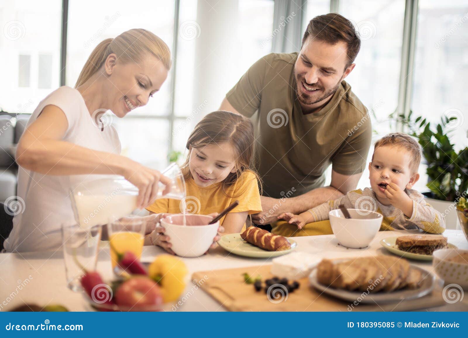 Bonding over lunch stock image. Image of brother, child - 180395085