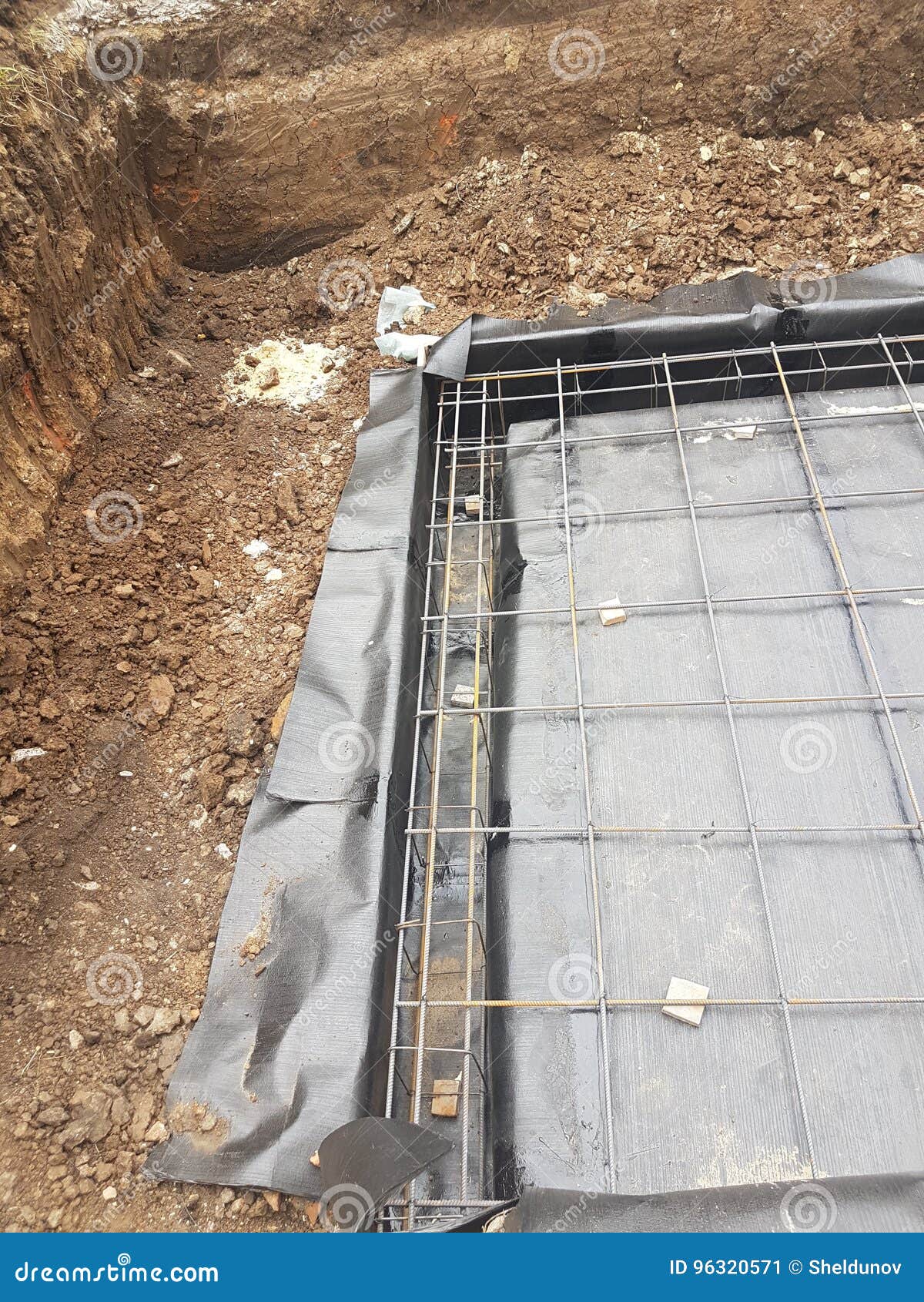 Bonding of reinforcement stock image. Image of making - 96320571