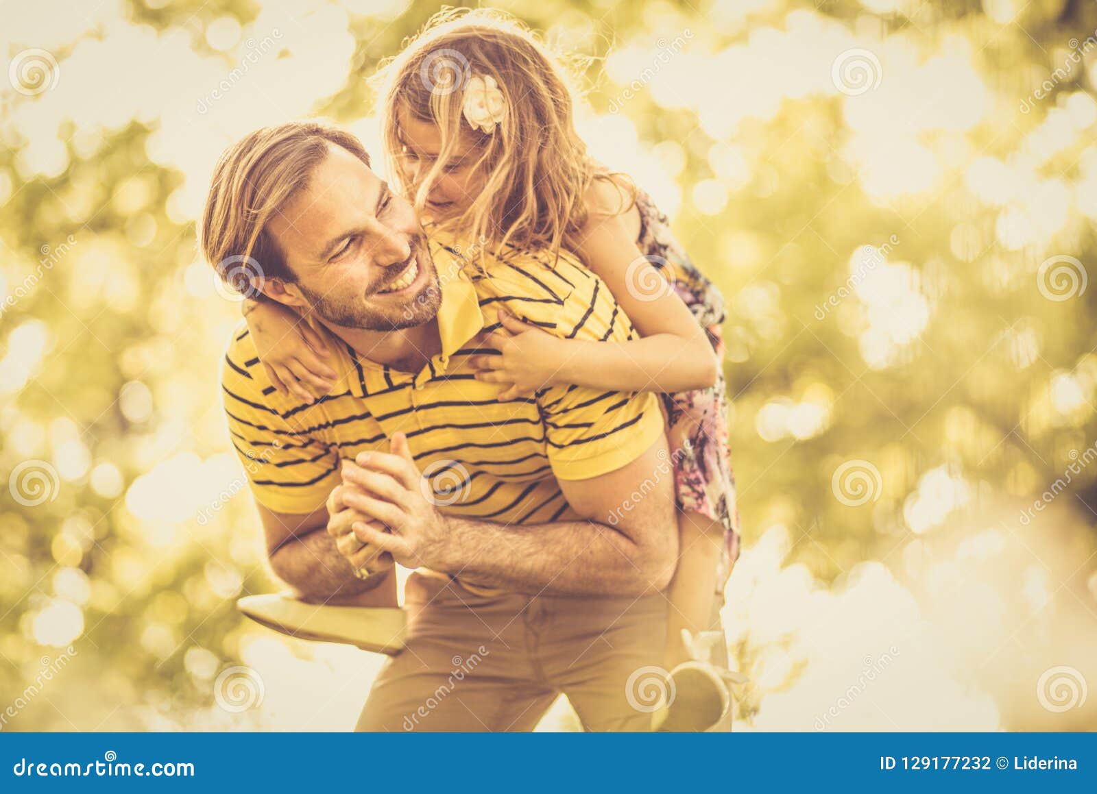 Bonding time with daddy. stock photo. Image of little - 129177232
