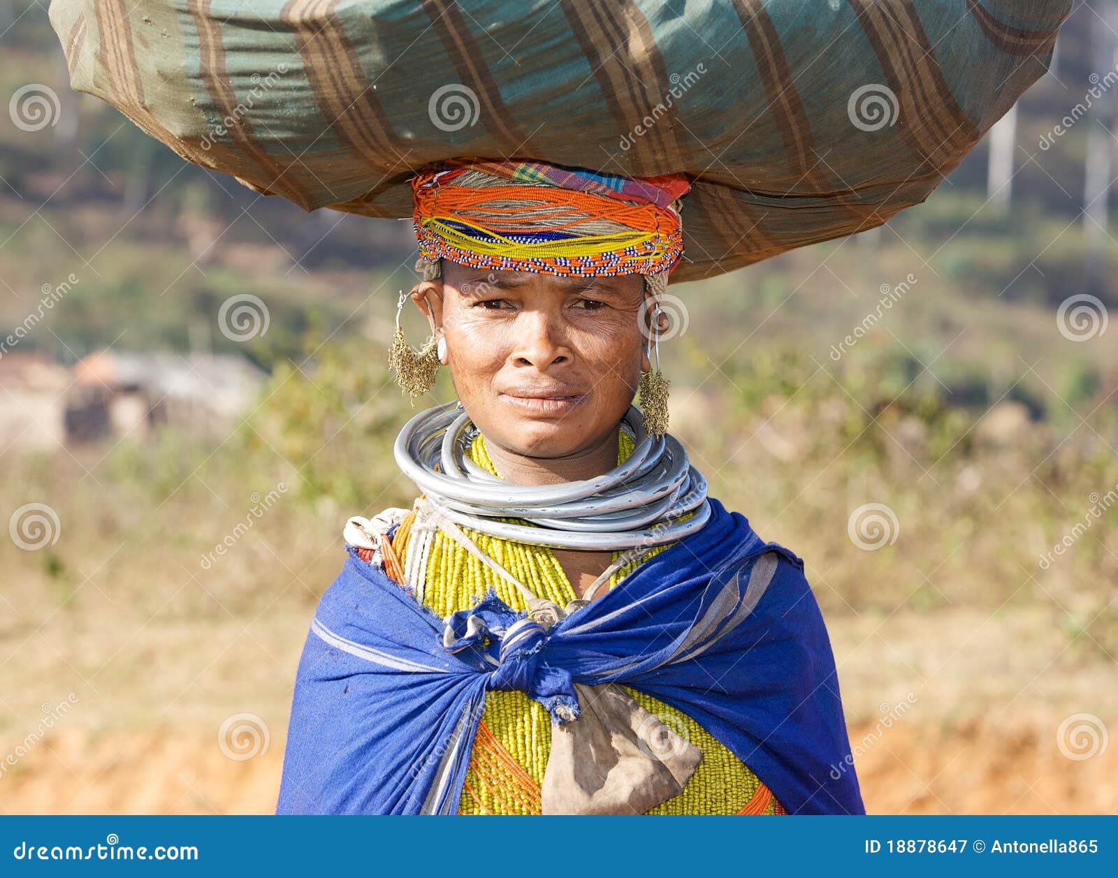 Bondo woman editorial photography. Image of primitive - 18878647