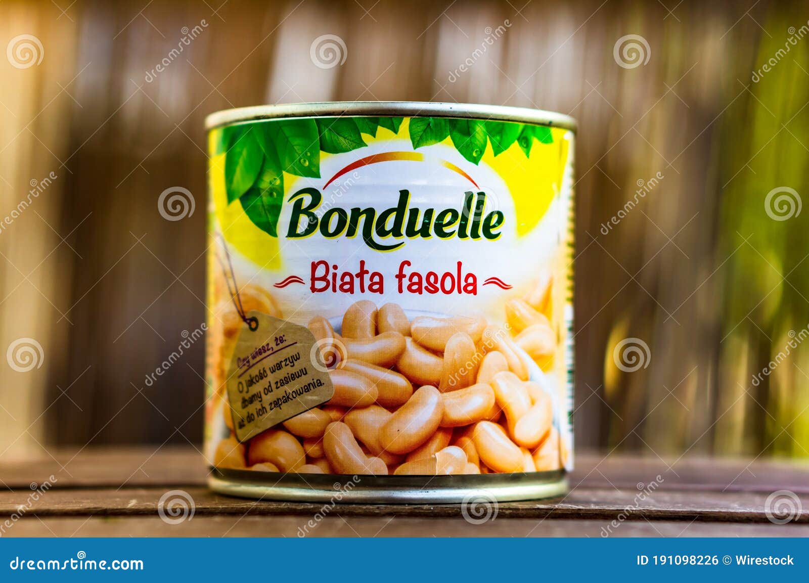 Bonduelle white beans editorial photo. Image of food - 191098226