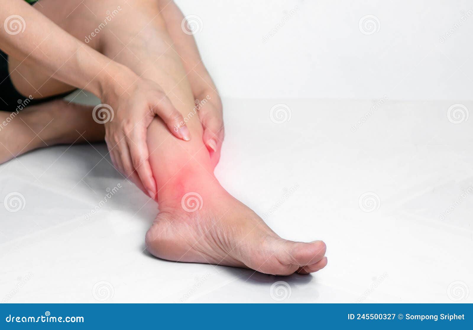 Bone Ankle Joints of Humans with Inflammation Stock Image - Image of ...