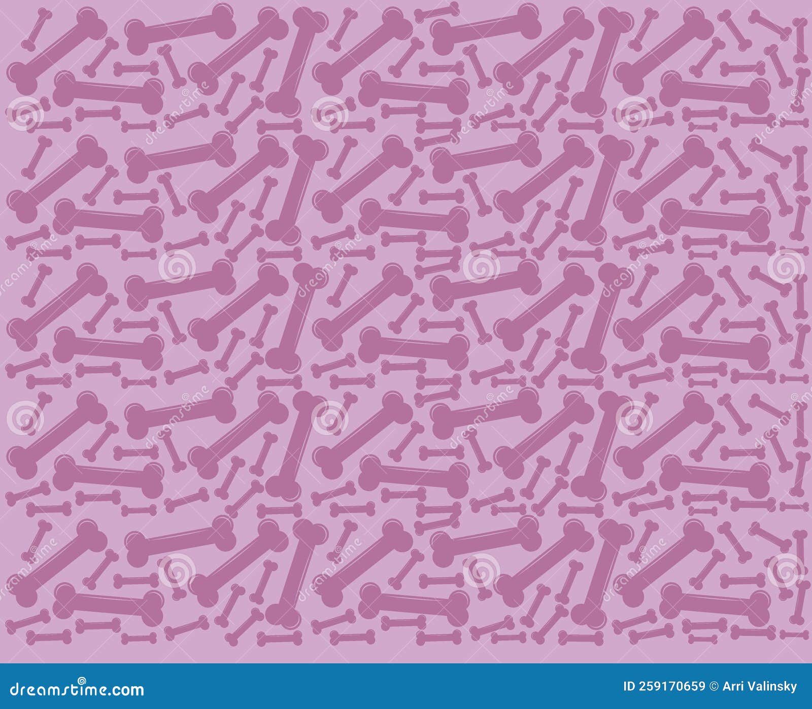 Bone Background with Different Purple Color Stock Vector - Illustration ...