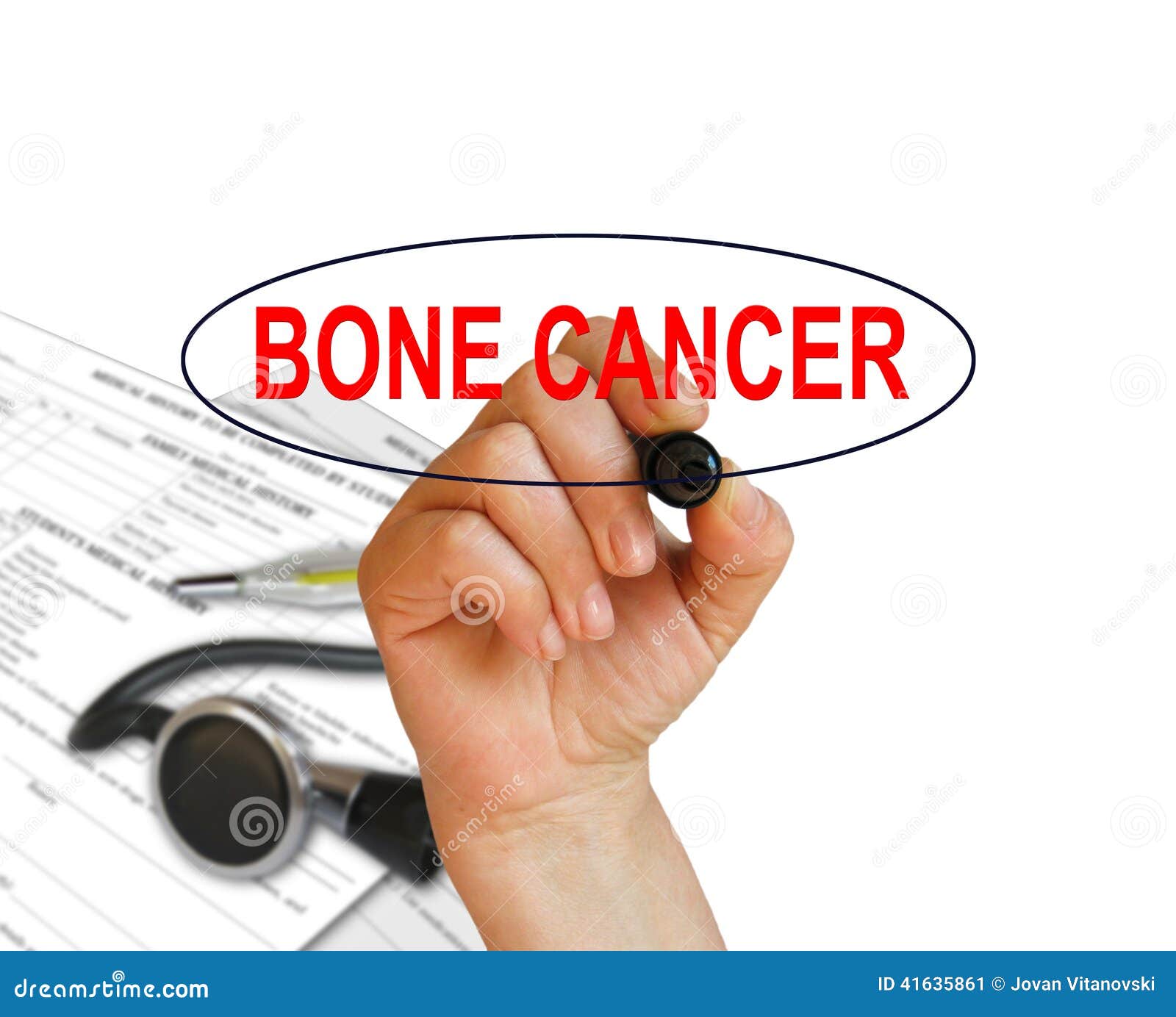 Bone Cancer Awareness Ribbon Vector Illustration Isolated On White ...