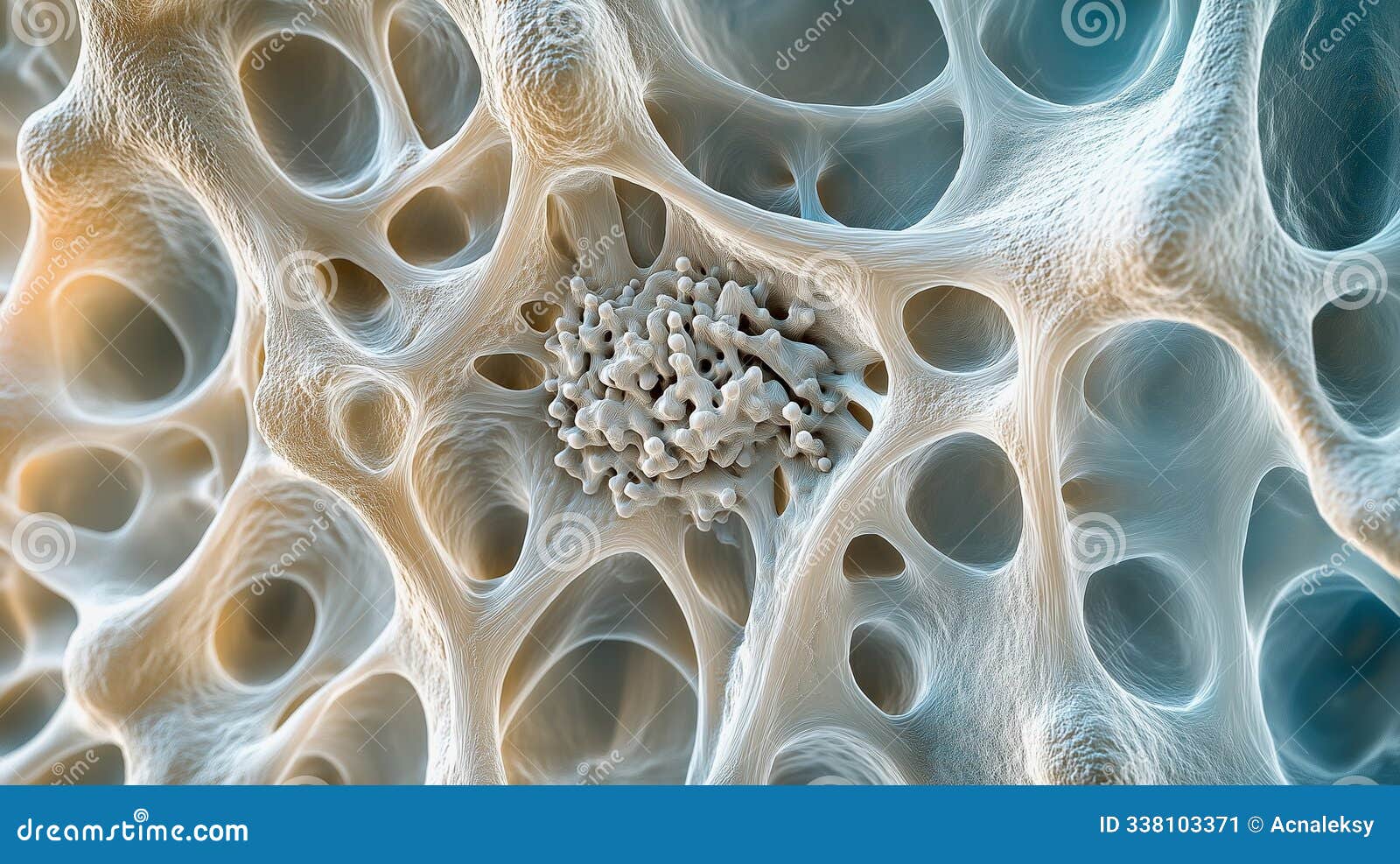 Bone Cell, Known As an Osteocyte Stock Image - Image of repair, anatomy ...
