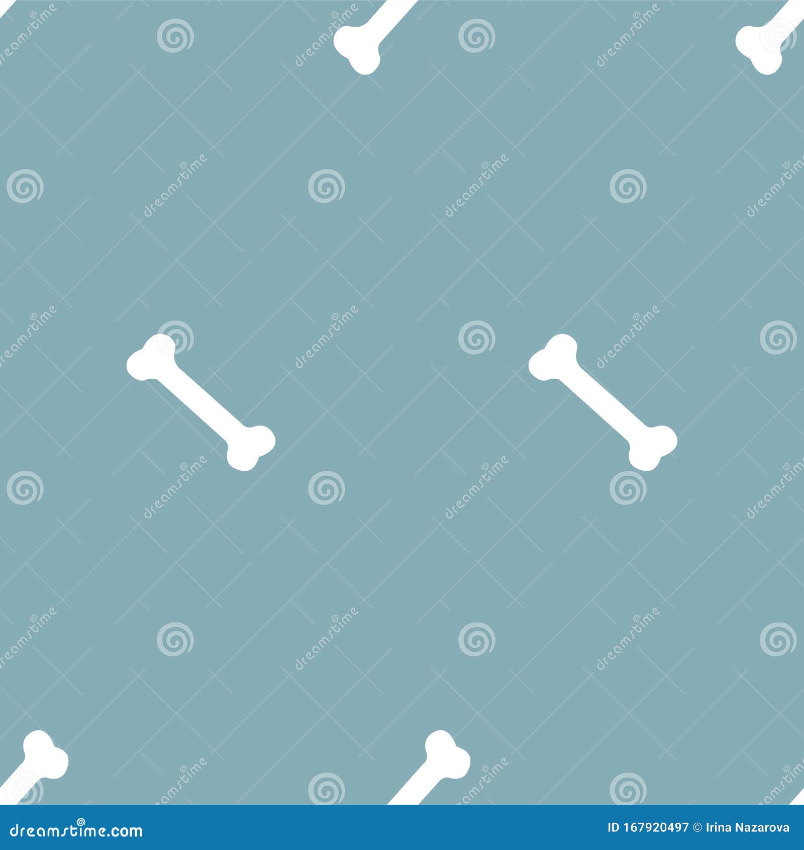 Bone. Colored Vector Patterns in a Flat Style Stock Vector ...