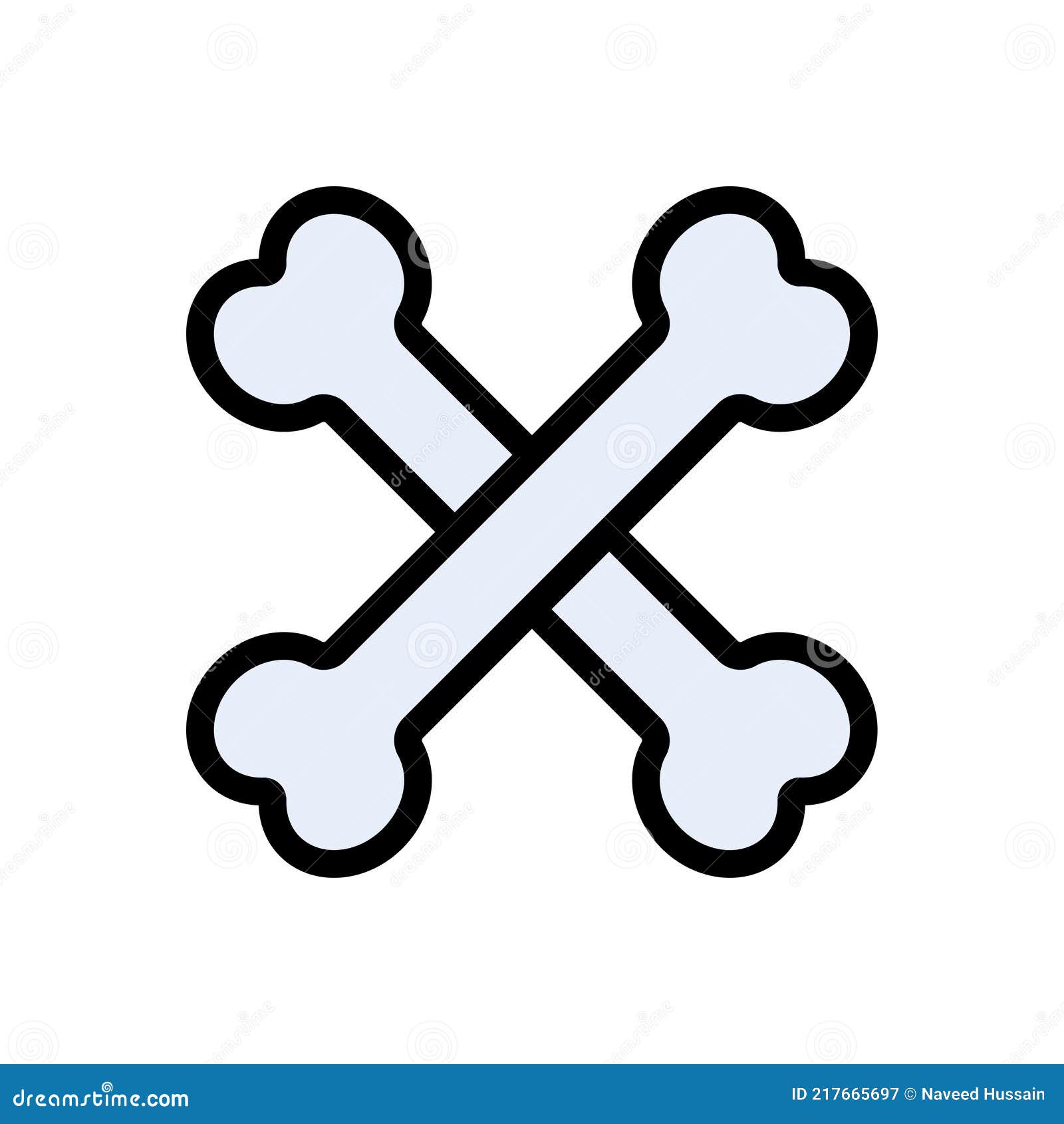Bone Cross Section And Isolated Anatomical Detailed Structure Outline ... Bone Cross Section And Isolated Anatomical Detailed Structure Outline ...