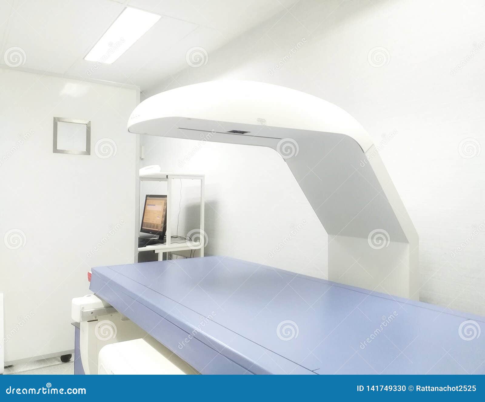 Bone Densitometer Machine. Bone Scan Stock Photo - Image of diagnostics ...