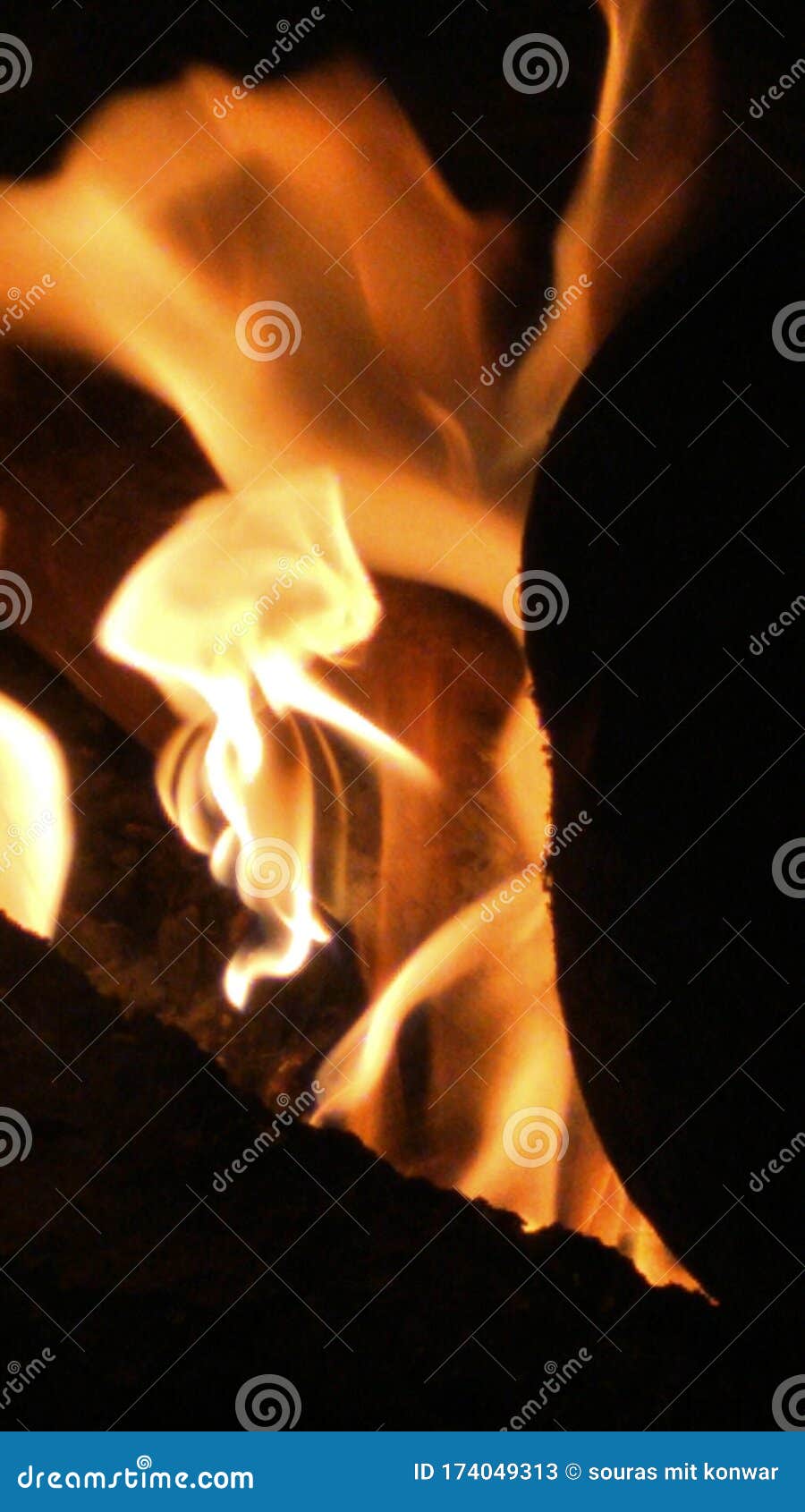 Bone Fire when Dark Sky Cry Stock Image - Image of dark, fire: 174049313