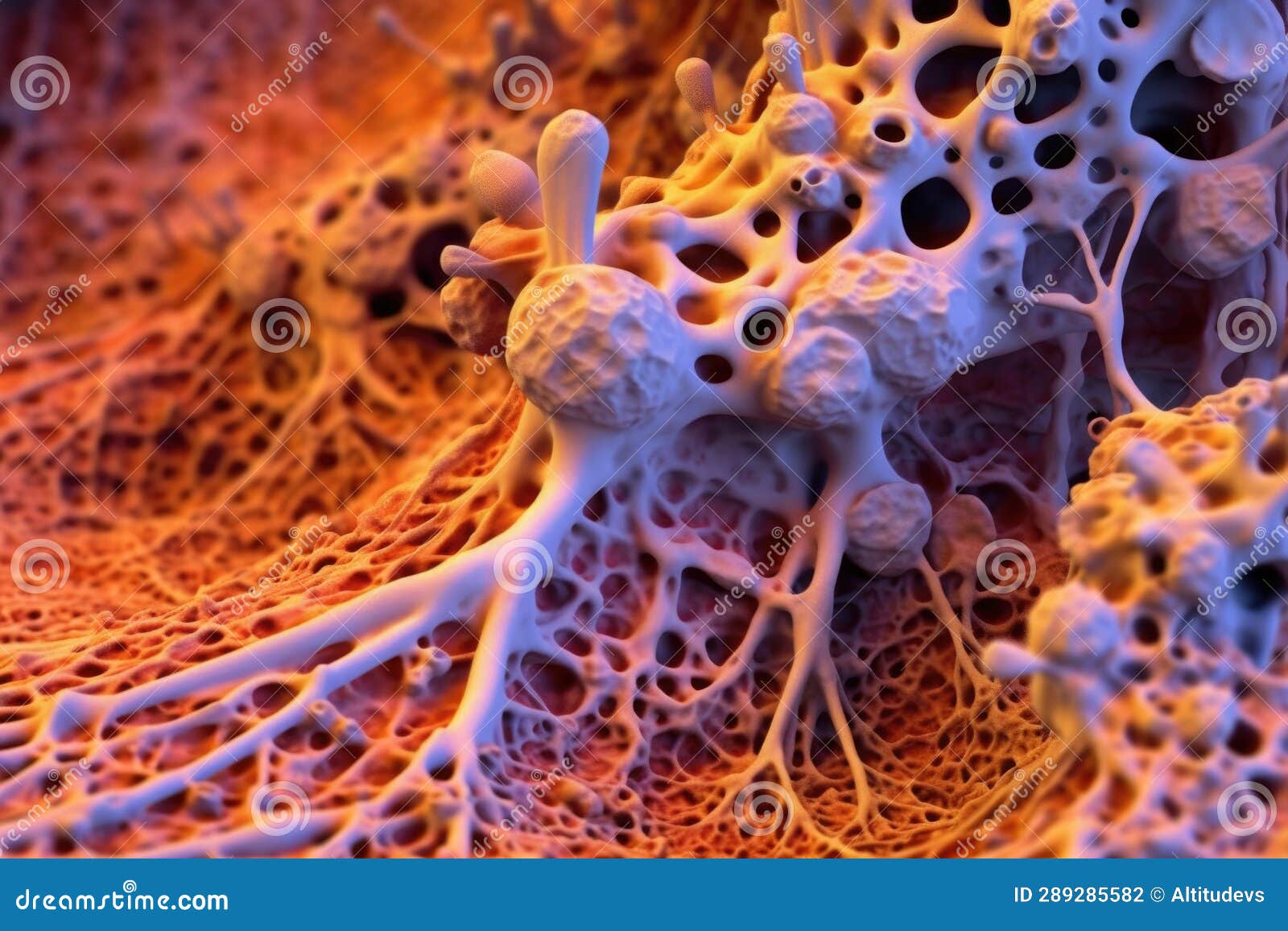 Growth Factors In Tissue Growth Cartoon Vector | CartoonDealer.com ...