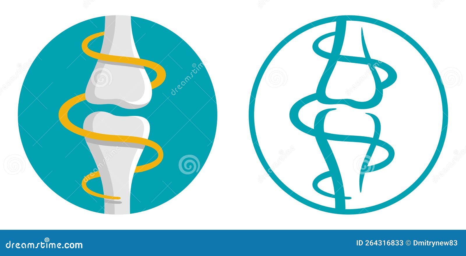 Bone Health Flat Vector Icon Stock Vector - Illustration of ...