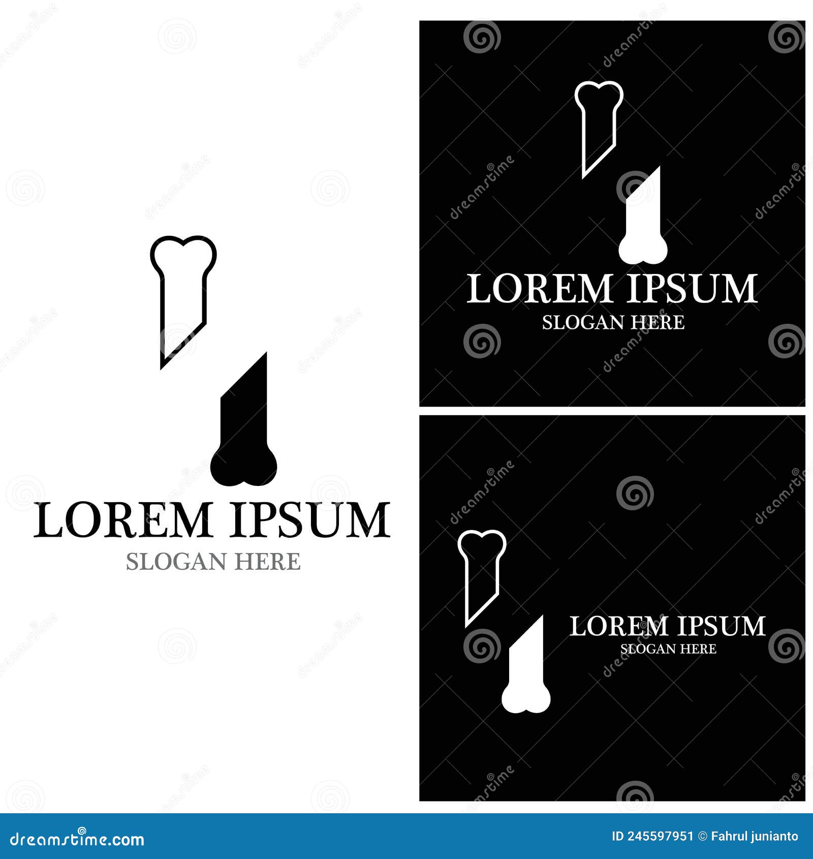 Bone Health Logo Vector Illustration Stock Illustration - Illustration ...