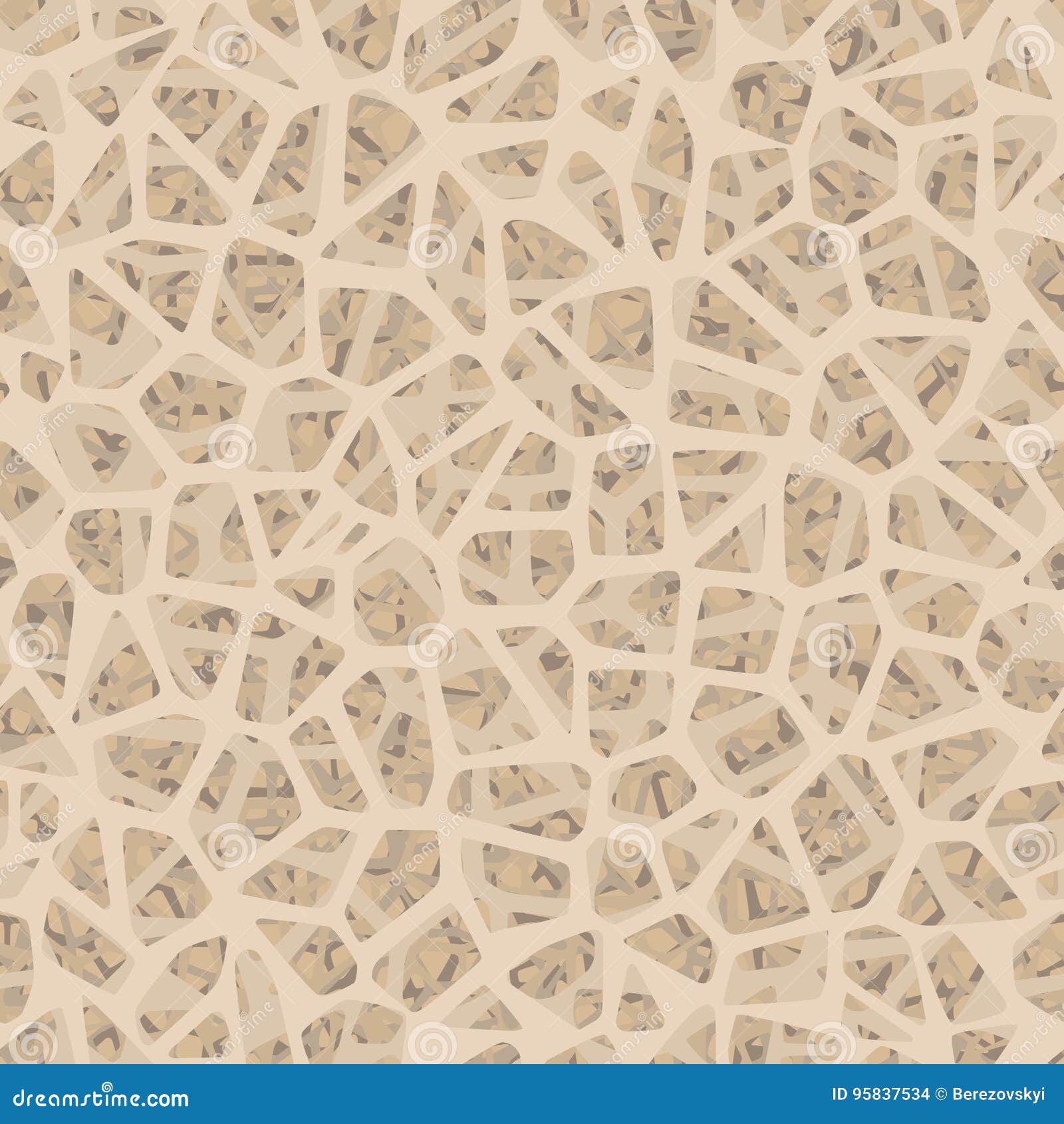 Bone Inside Structure Seamless Pattern. EPS 10 Stock Vector ...