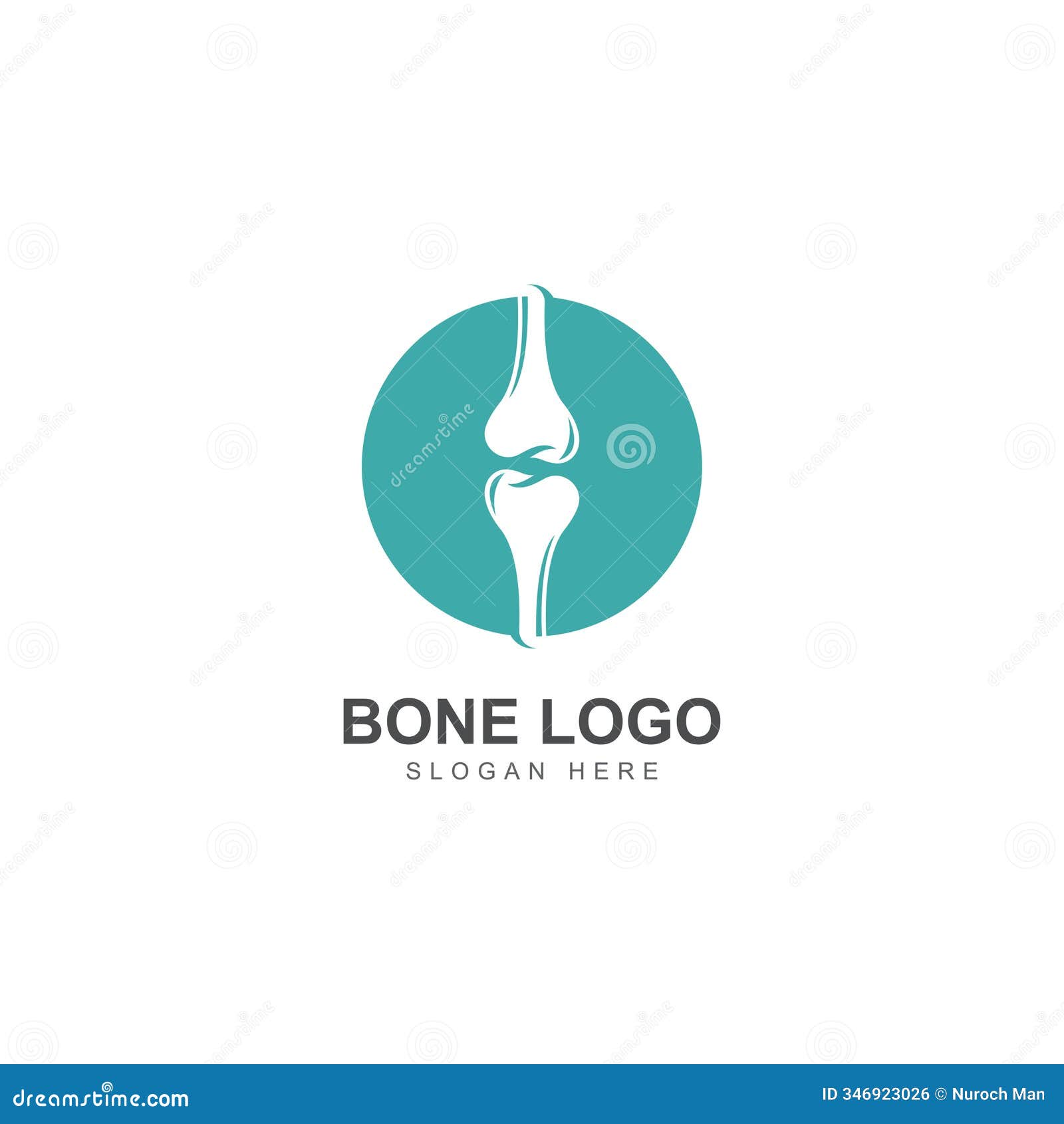 Bone Logo Icon Vector Design Illustration Stock Vector - Illustration ...