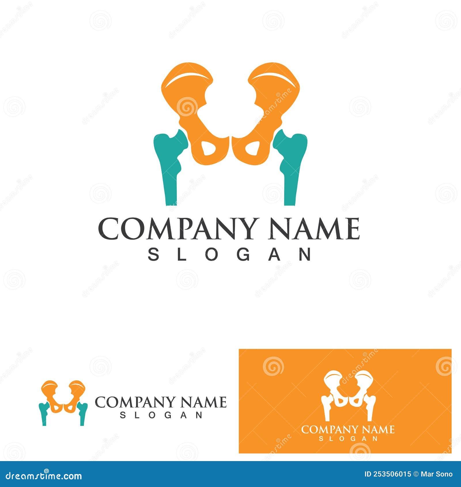 Bone Logo Vector Template Vector Stock Vector - Illustration of anatomy ...