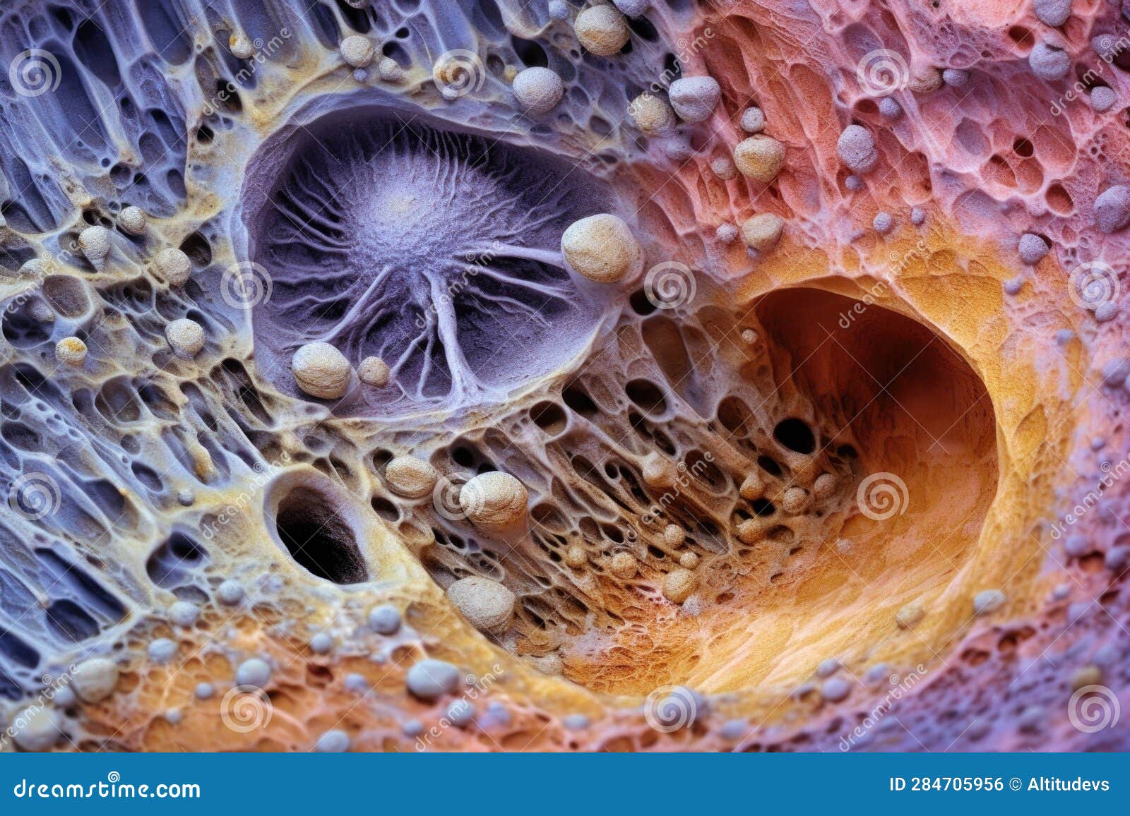 Bone Marrow Biopsy Slide Under Microscope Stock Photo - Image of bone ...