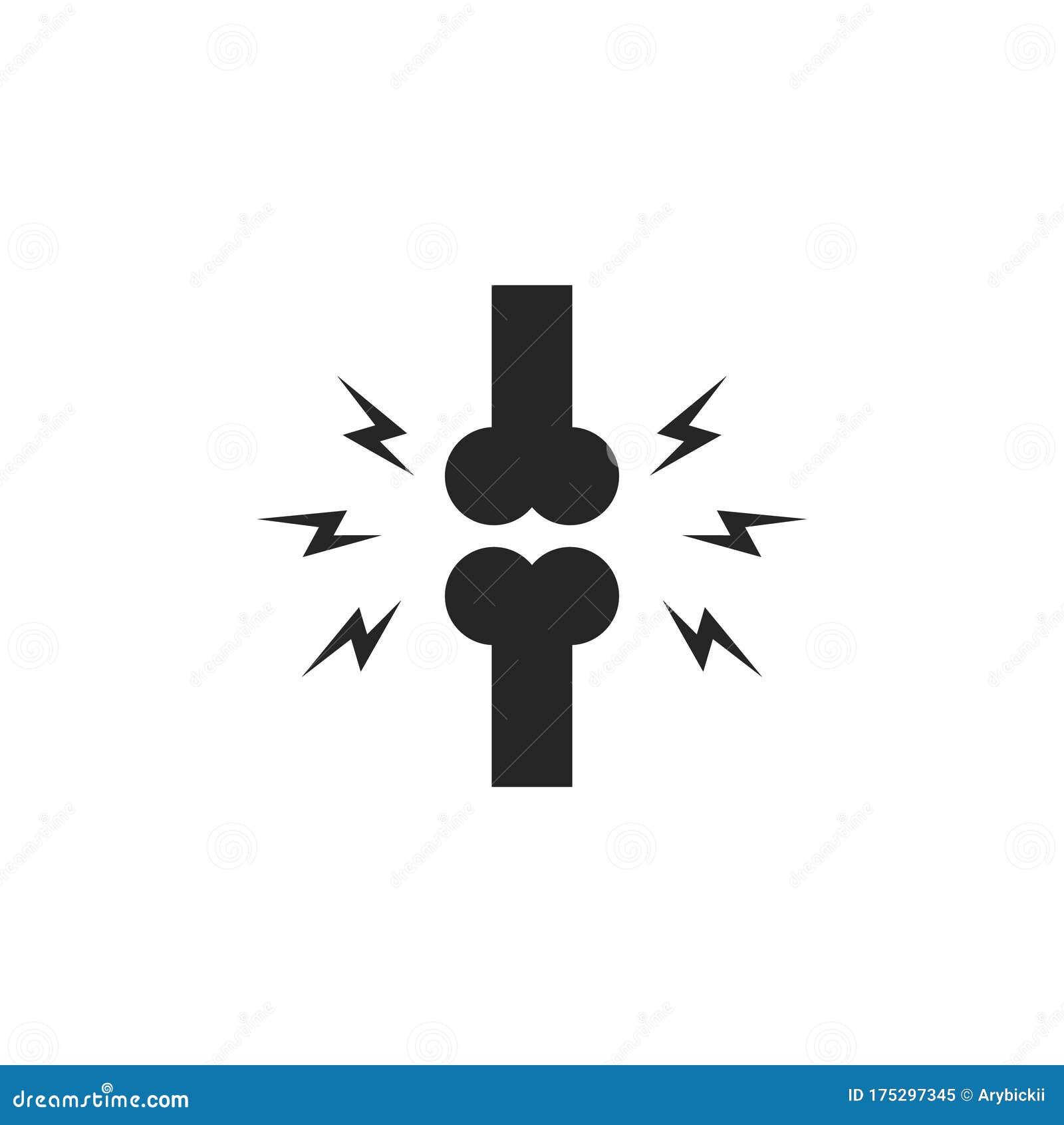 Bone Pain Symptoms Vector Illustration | CartoonDealer.com #64372708