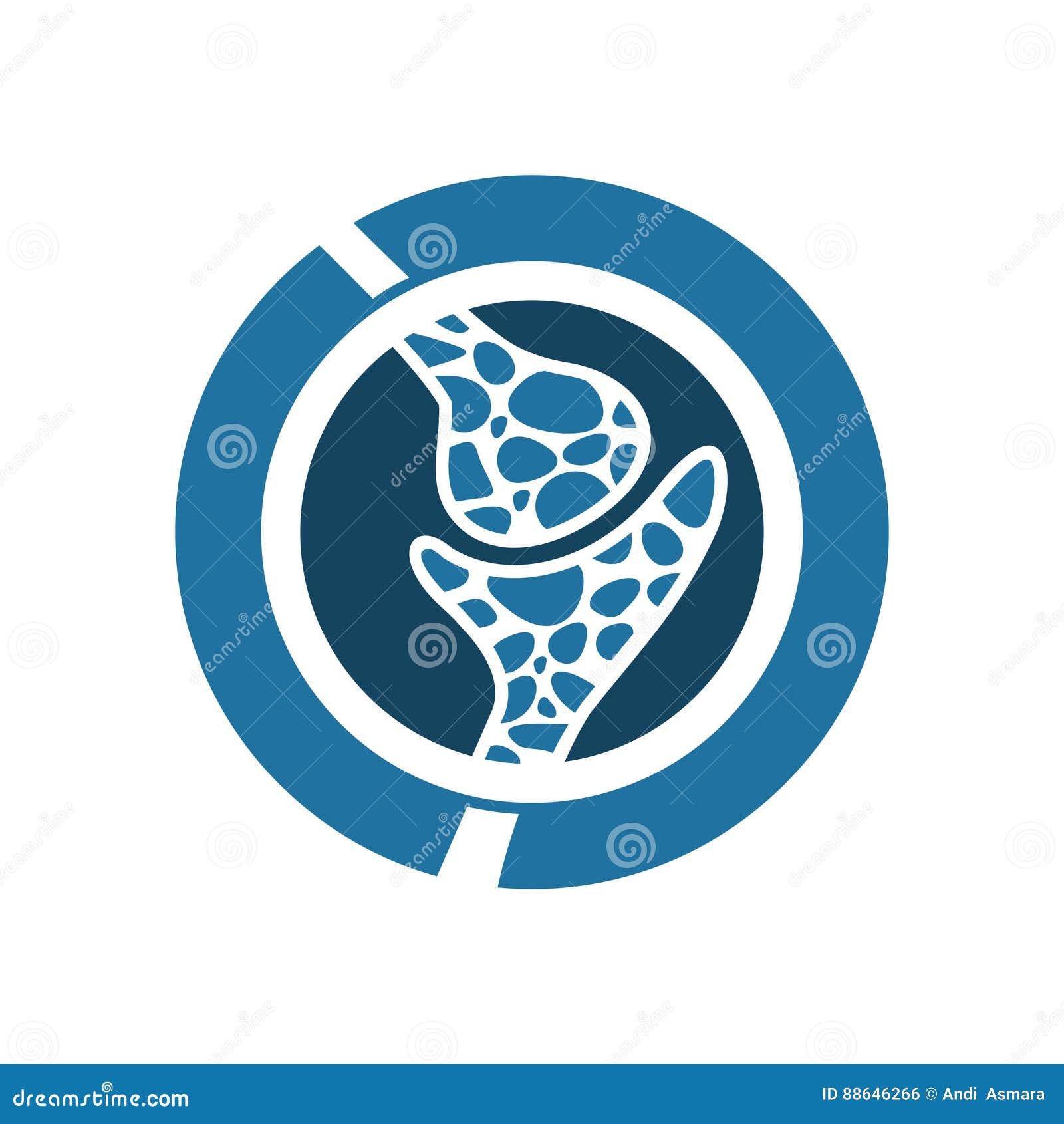 Bone Scan stock vector. Illustration of bone, hospital - 88646266