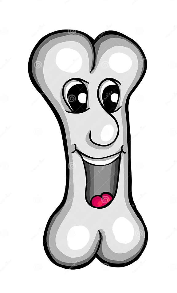Bone with smile stock vector. Illustration of artwork - 127722714