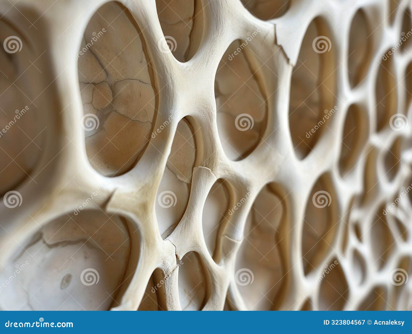 Bone Spongy Structure Close-up, Texture of Bone, Osteoporosis Concept ... Bone Spongy Structure Close-up, Texture of Bone, Osteoporosis Concept ...