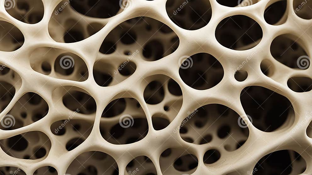 Bone Structure Macro Close-up Texture, Pore Abstract Background ...