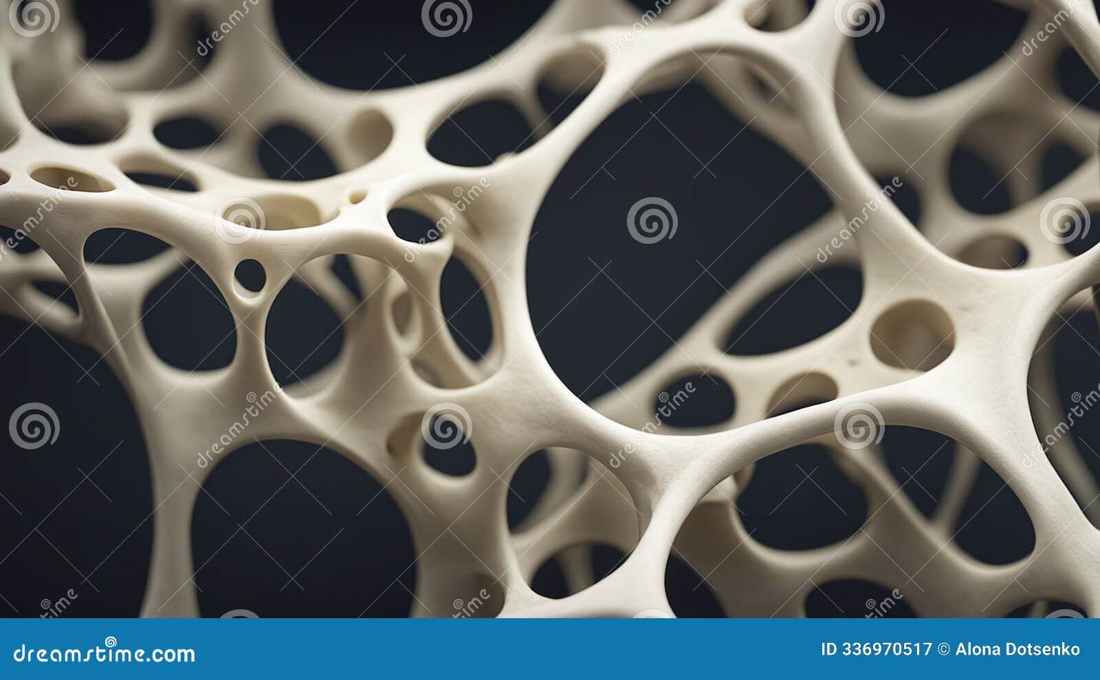Bone Structure Macro Close-up Texture, Pore Abstract Background ...
