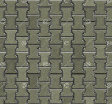 Bone Style Paving Slab, Seamless Texture Map Stock Image - Image of ...