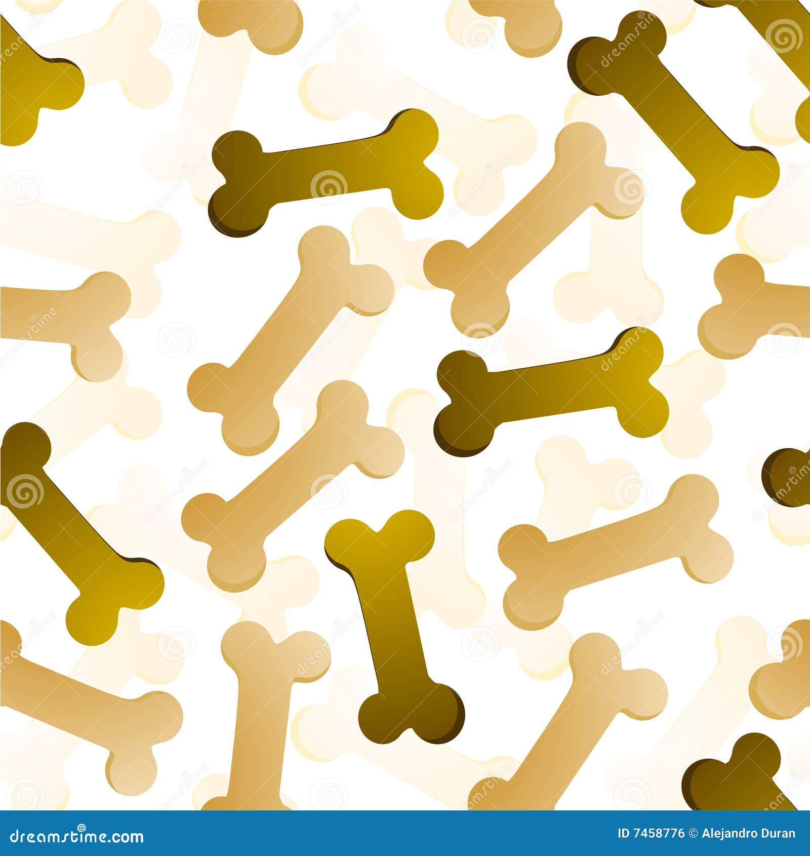 Bone Texture Vector Illustration | CartoonDealer.com #7458776