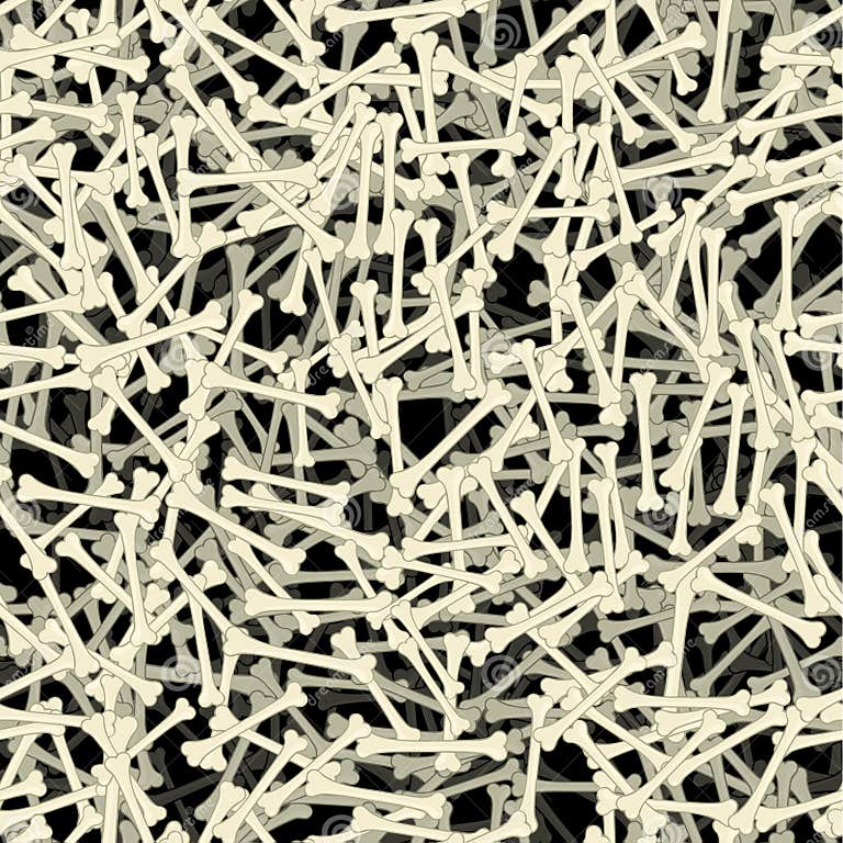 Bone Texture Tile stock vector. Illustration of anatomy - 11074136