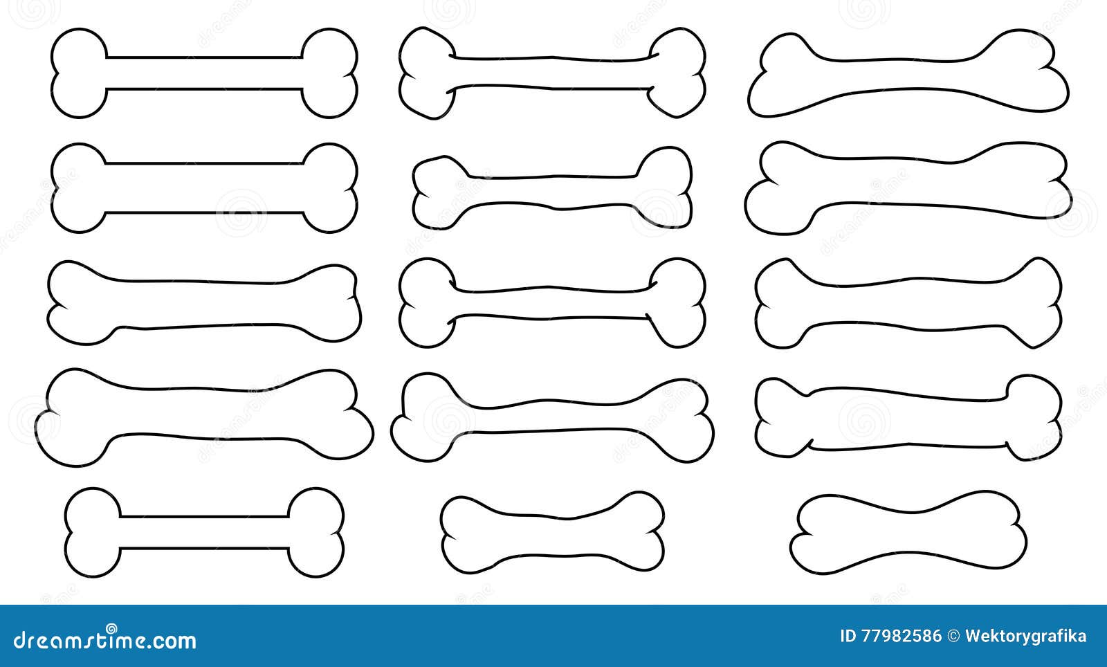 Bone. Vector Drawing | CartoonDealer.com #138389613