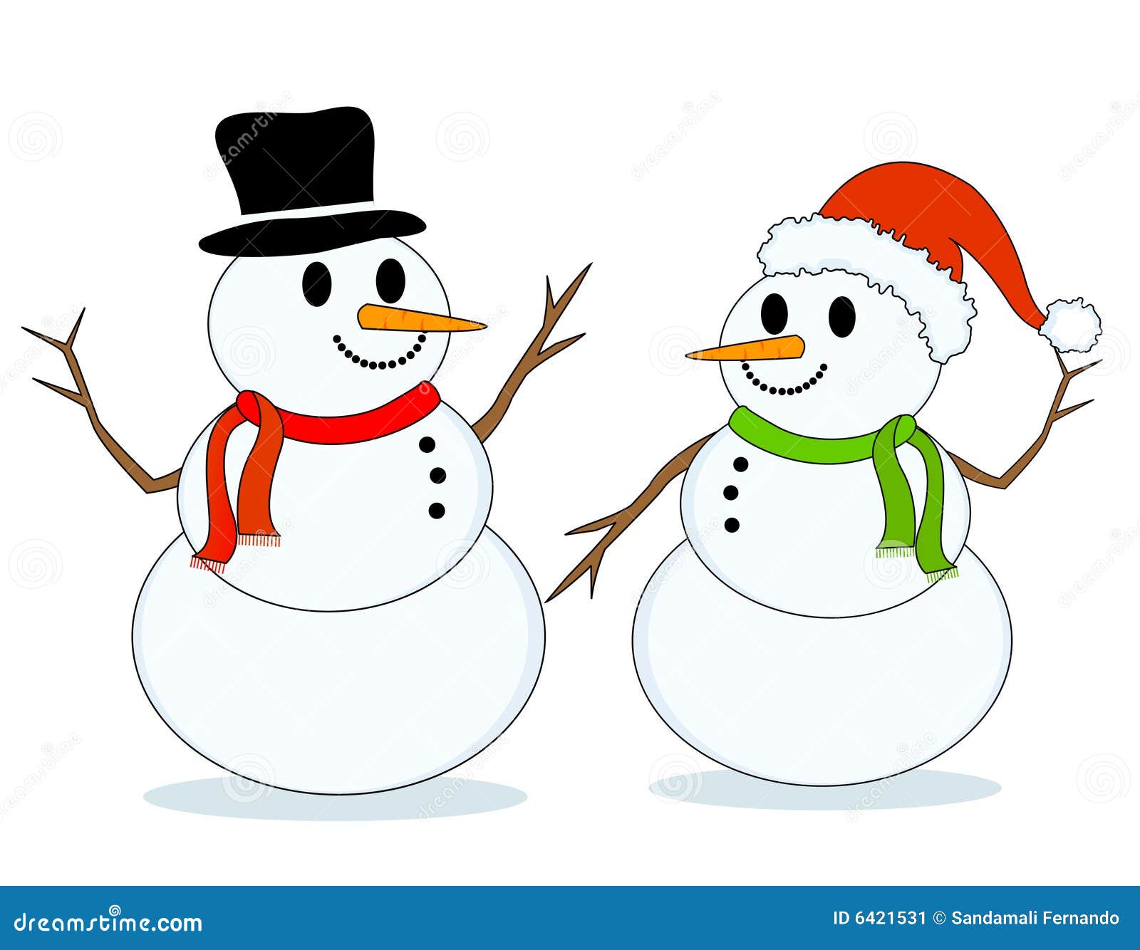 Boneco De Neve/bonecos De Neve Ilustração Stock - Ilustração de jogo ...