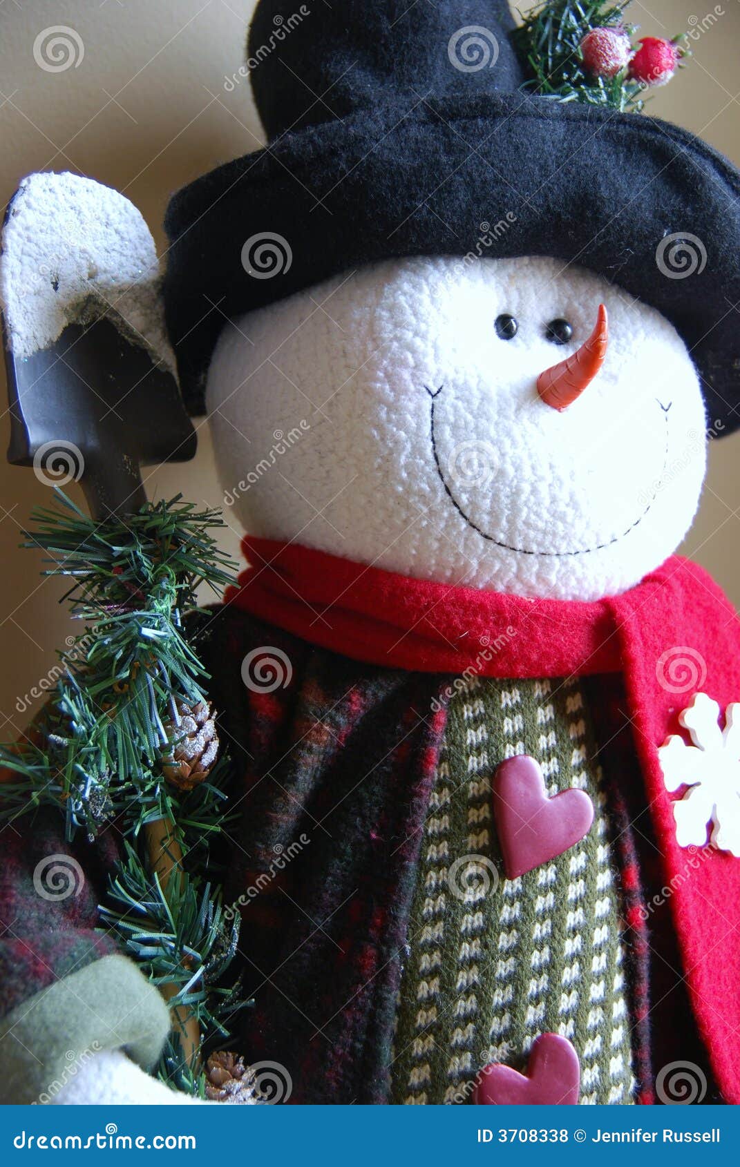 Boneco de neve feliz foto de stock. Imagem de festivo - 3708338