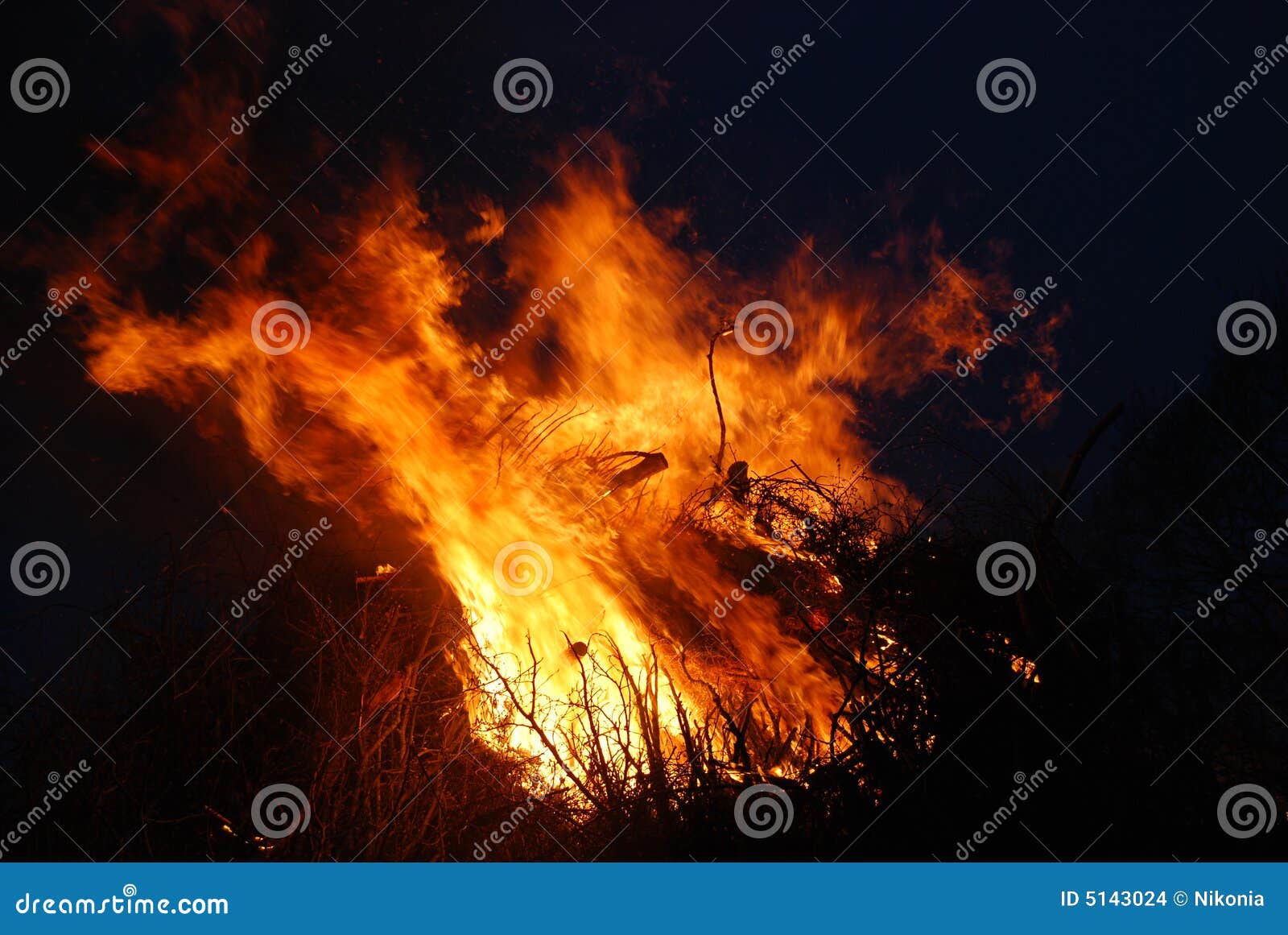 Bonefire stock photo. Image of festival, walburga, holiday - 5143024