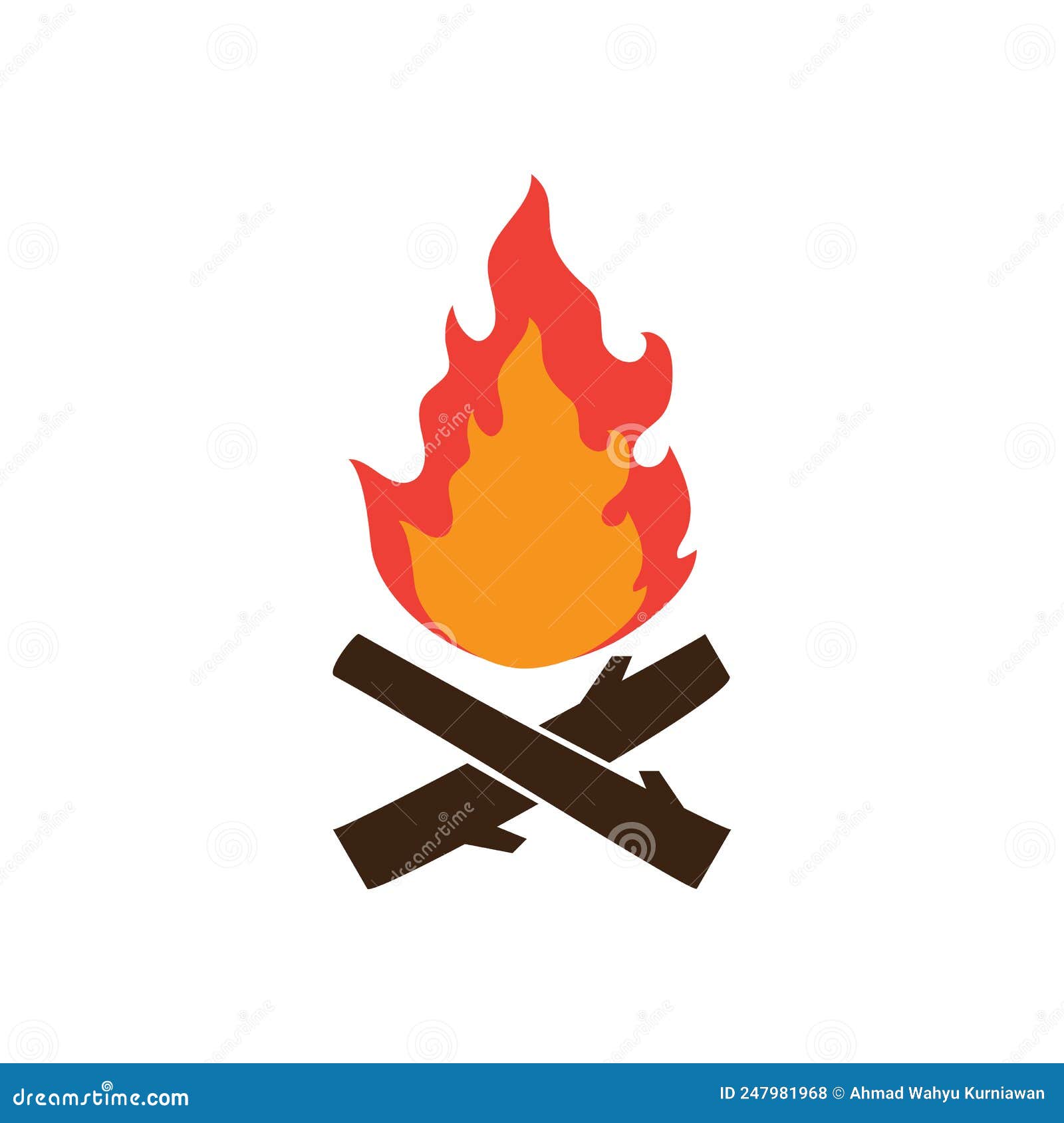 Bonefire Illustration | CartoonDealer.com #247981968