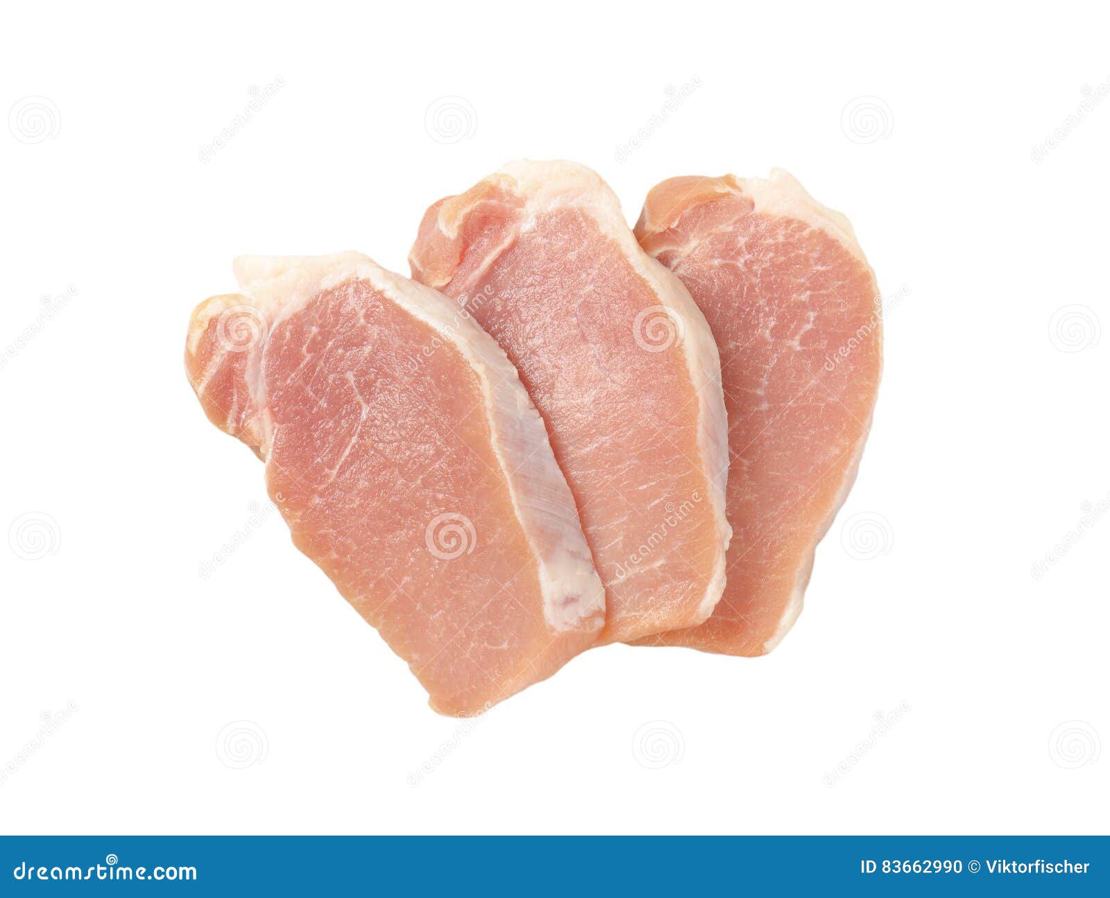 Boneless Pork Loin Joint Tied With String On The Oven Tray, Raw Meat ...