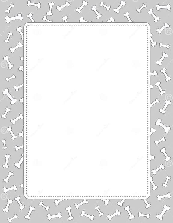 Bones Border / Frame stock vector. Illustration of frames - 17179401