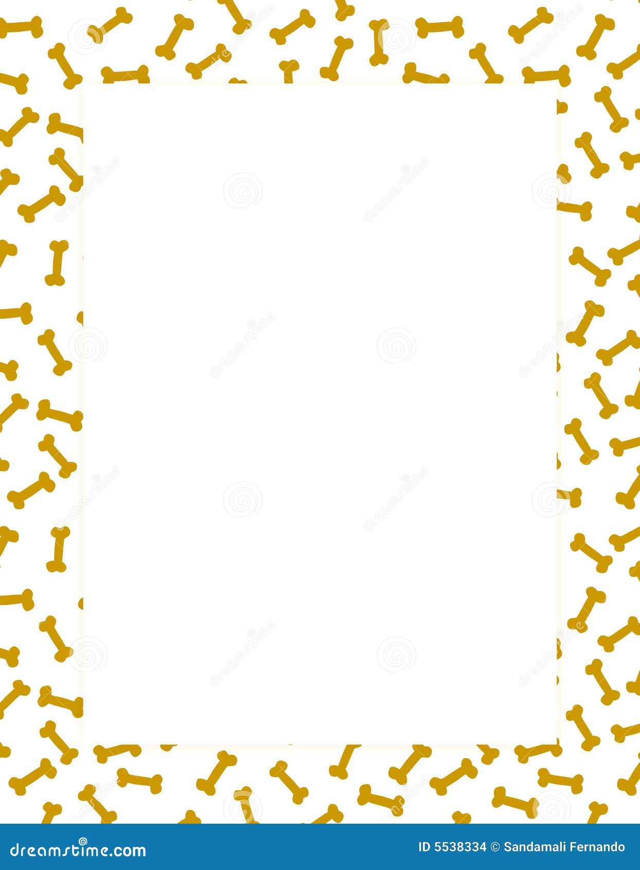 Bones Border / Frame Royalty-Free Stock Photography | CartoonDealer.com ...