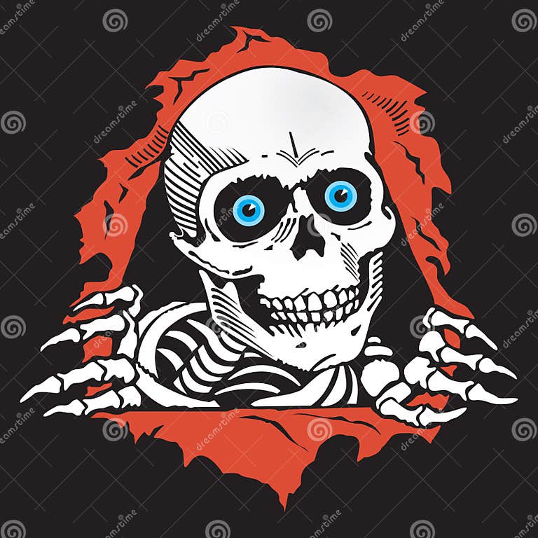 Bones Brigade, Powell Peralta Vector Illustration Logo Editorial Image ...