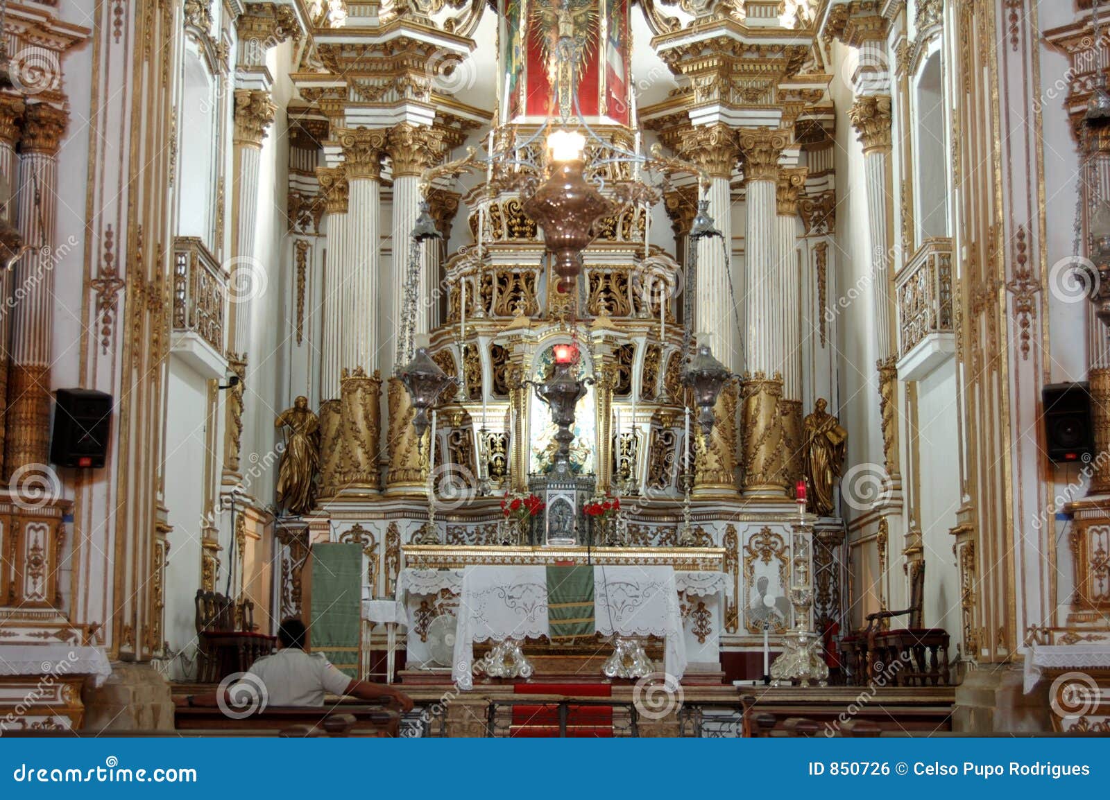 Bonfim stock photo. Image of building, altar, religion - 850726