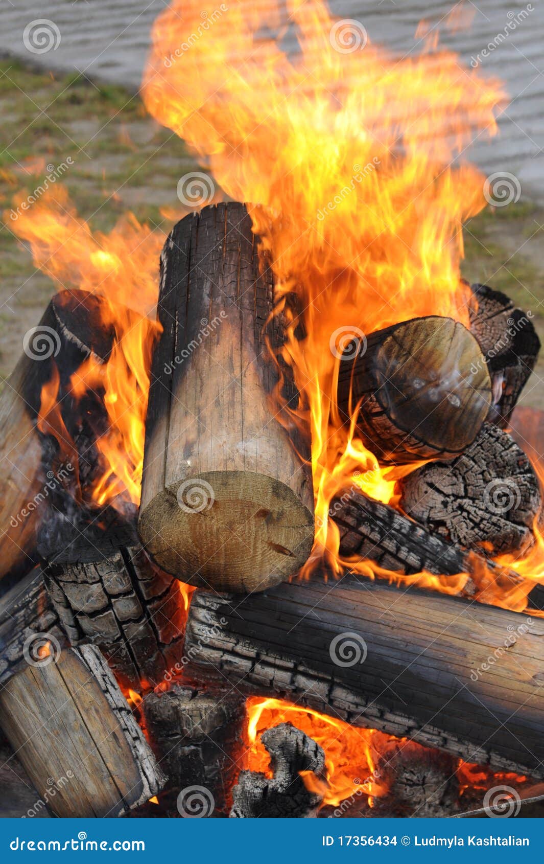 Bonfire stock photo. Image of flames, warm, cozy, light - 17356434