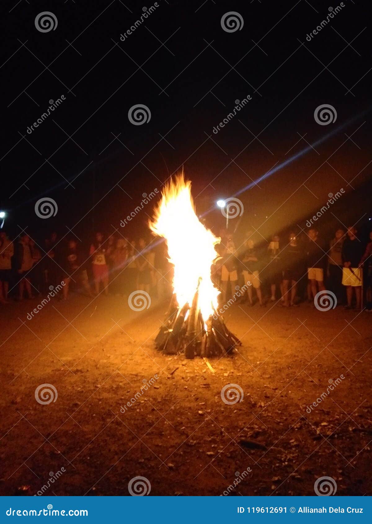 Bonfire editorial photo. Image of camp, tanay, bivouac - 119612691