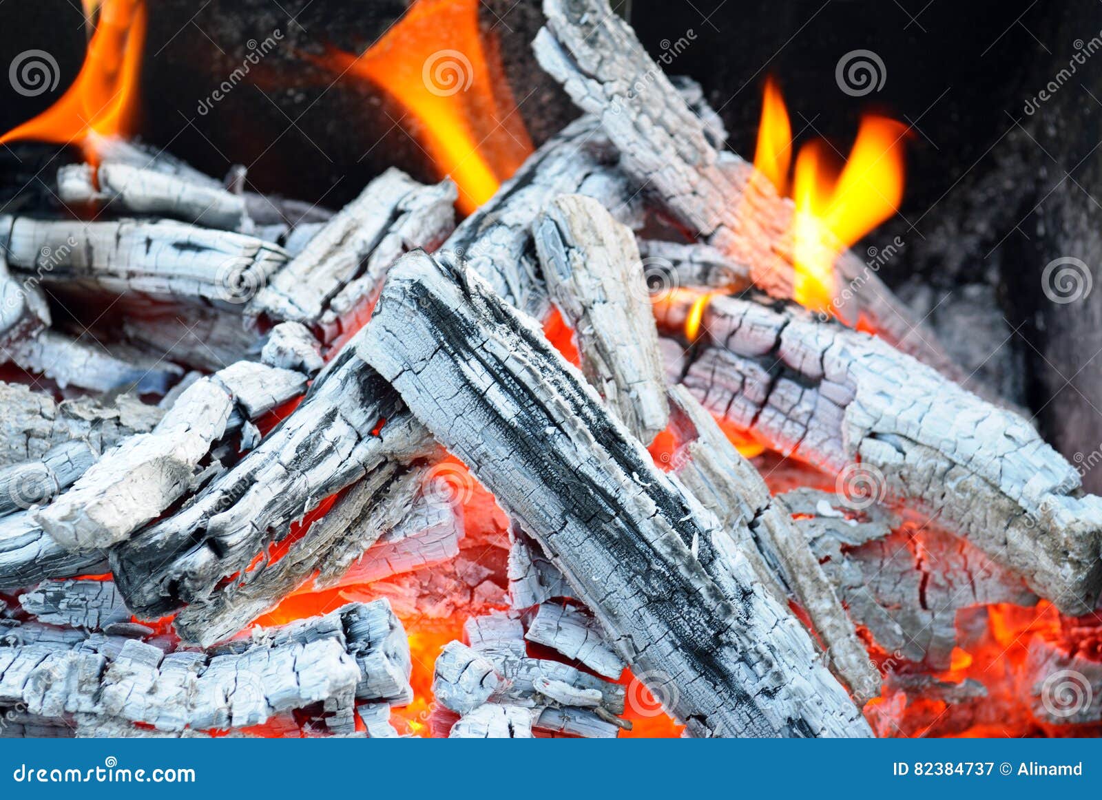 Bonfire, Fire, Wood Coal and Ash Stock Image - Image of fuel, fire ...