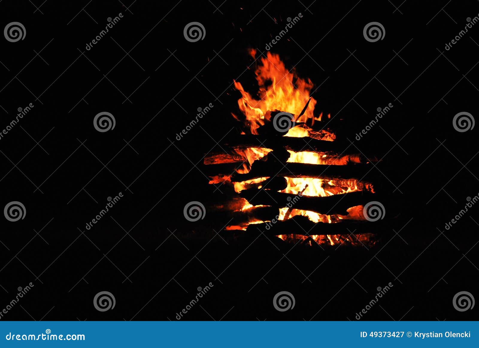 Bonfire stock image. Image of texture, wood, energy, flame - 49373427